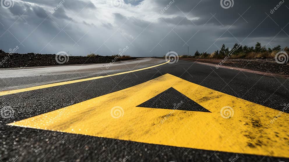 Symbol Yellow And Black Caution Stock Illustration Illustration Of