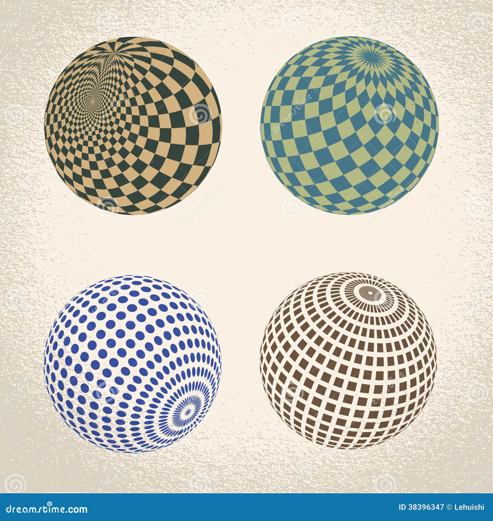 Symbole Abstrait De Globe, Icône Ronde Illustration de Vecteur ...