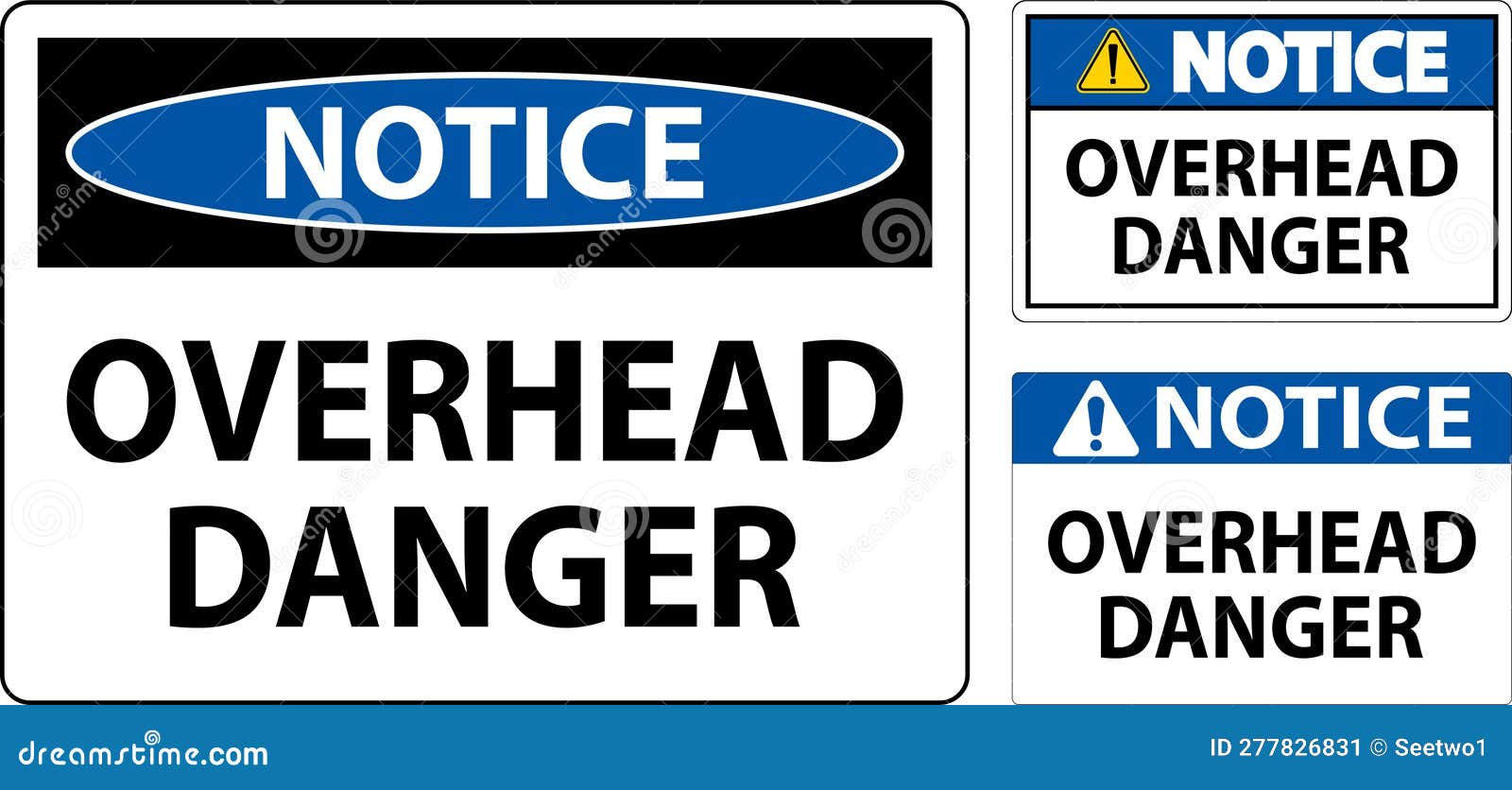 Symbole Avis De Signalisation Danger Illustration de Vecteur ...