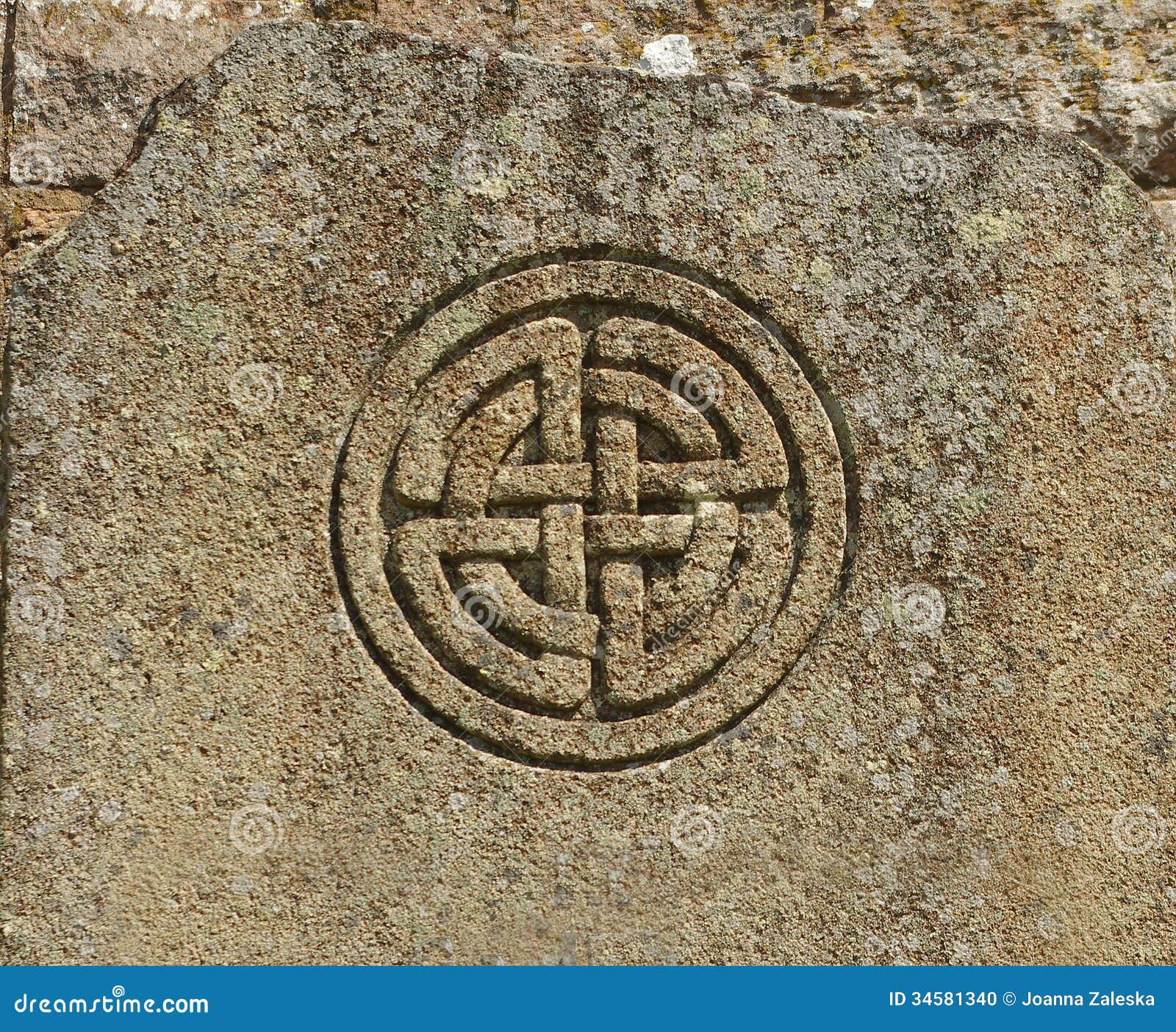 Symbole celtique photo stock. Image du noeud, éternel - 34581340