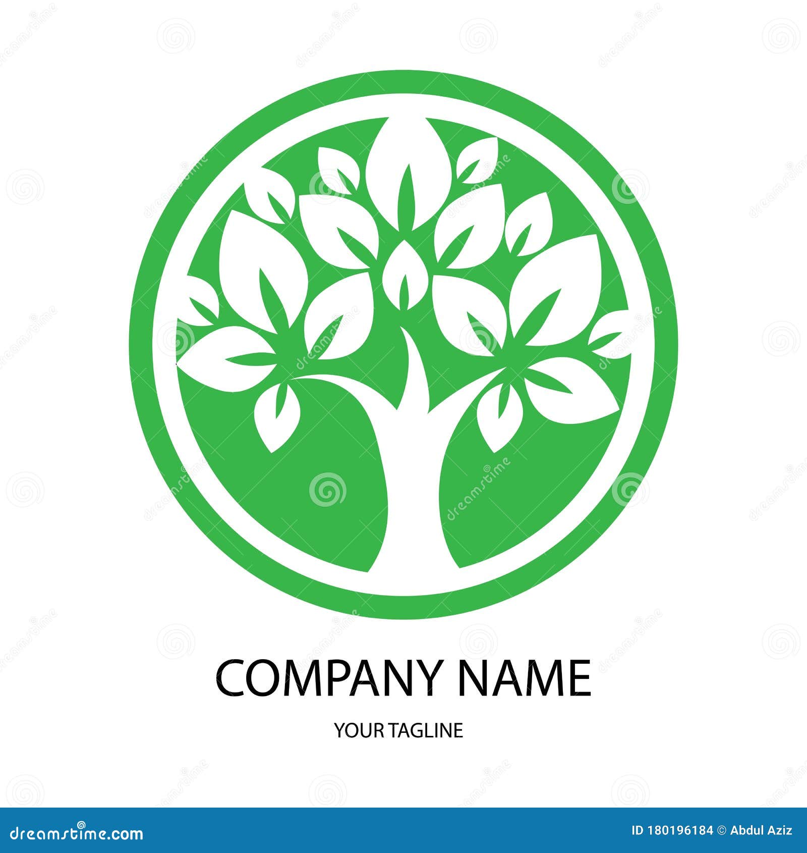 Symbole d'arbre vert image stock éditorial. Image du compagnie - 180196184