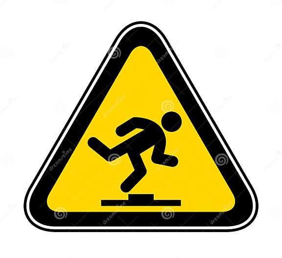 Symbole D'avertissement Triangulaire De Risque Illustration de Vecteur ...