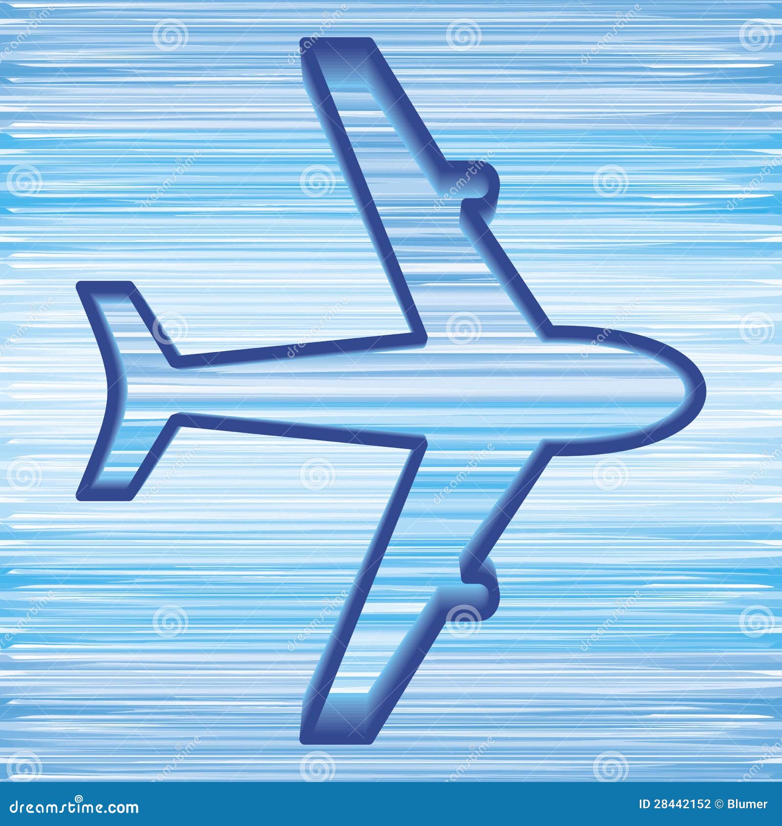 Symbole d'avion illustration de vecteur. Illustration du pilote - 28442152