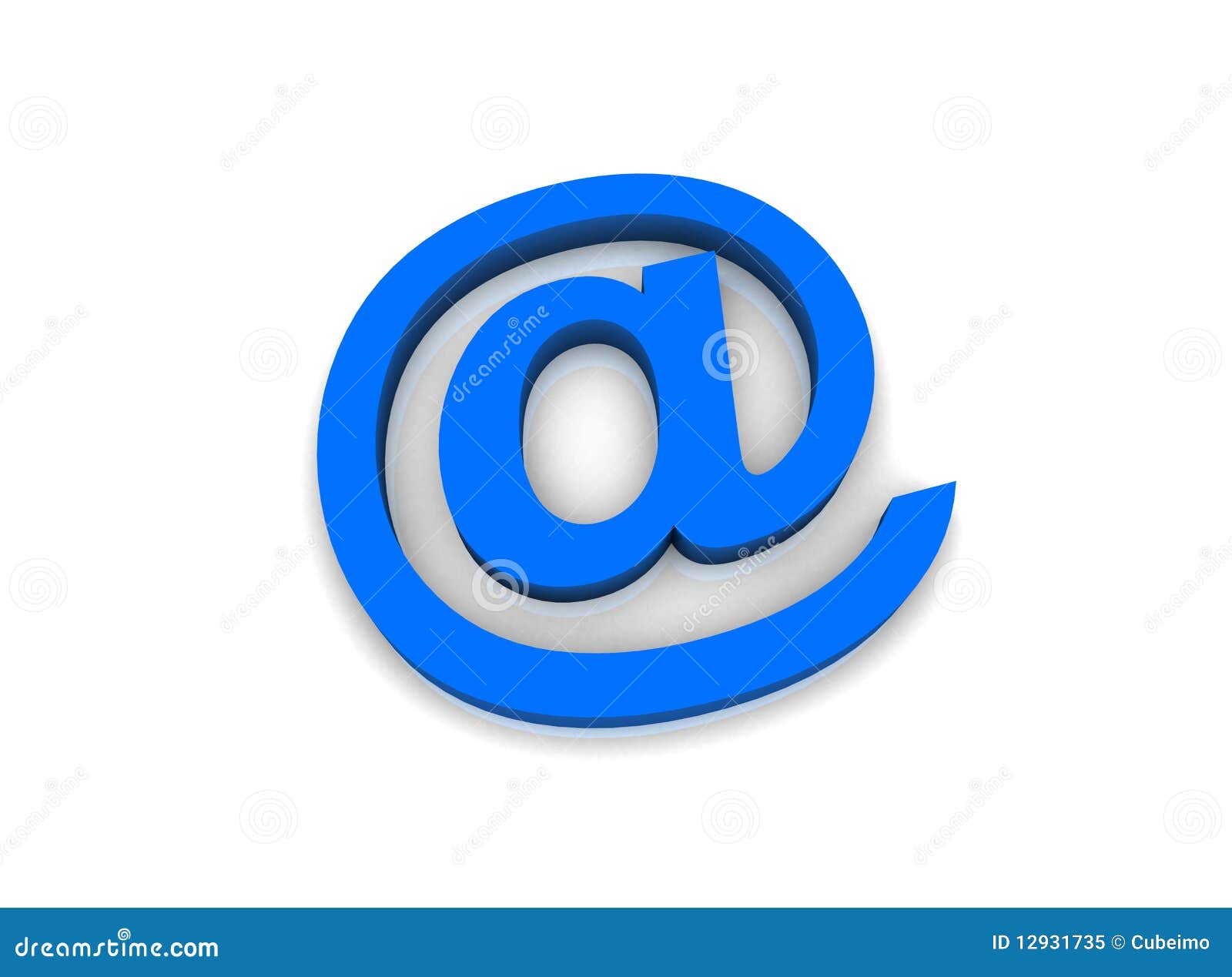 Symbole d'email illustration stock. Illustration du pourriel - 12931735
