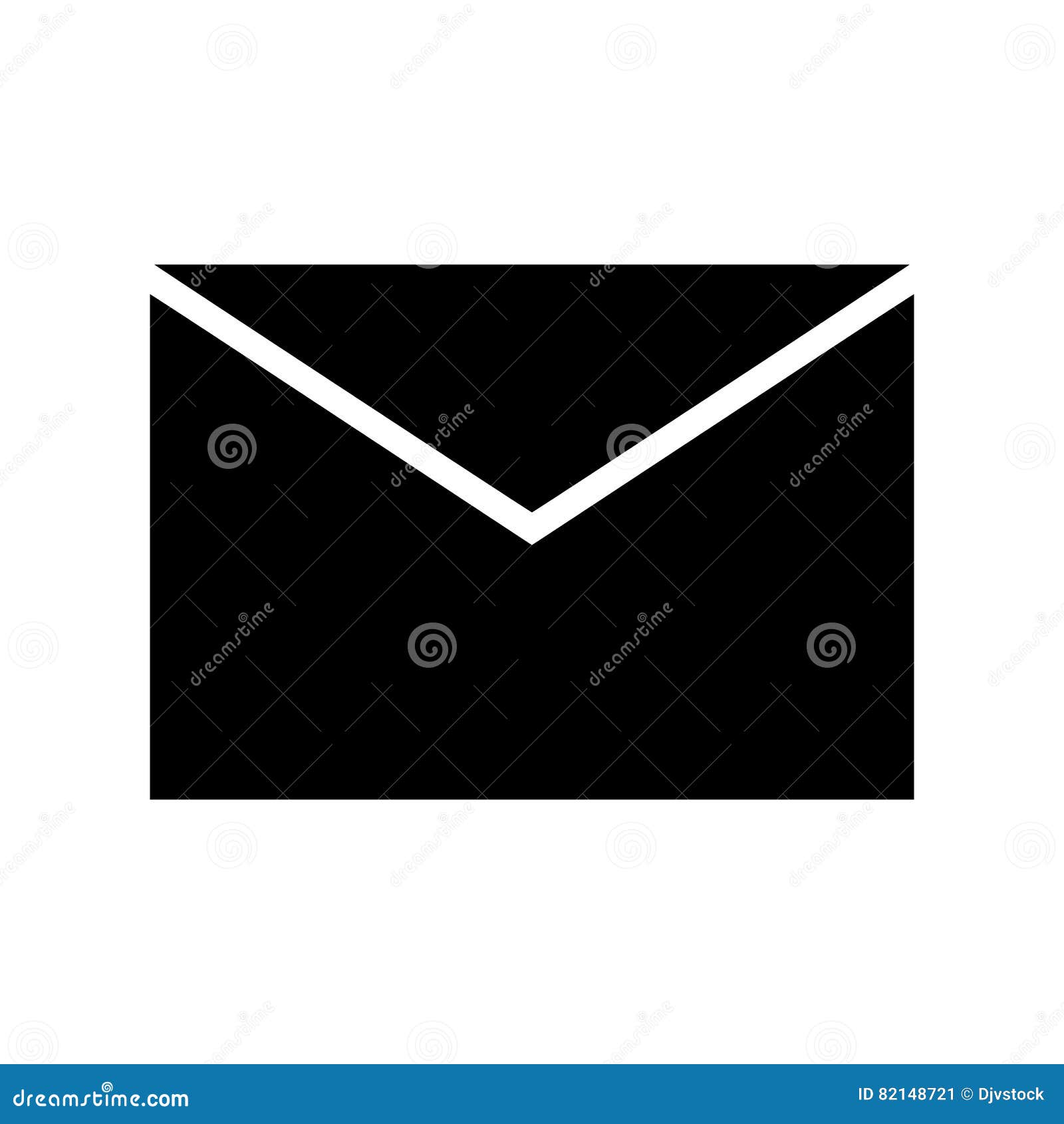 Symbole D'email Ou De Courrier Illustration de Vecteur - Illustration ...
