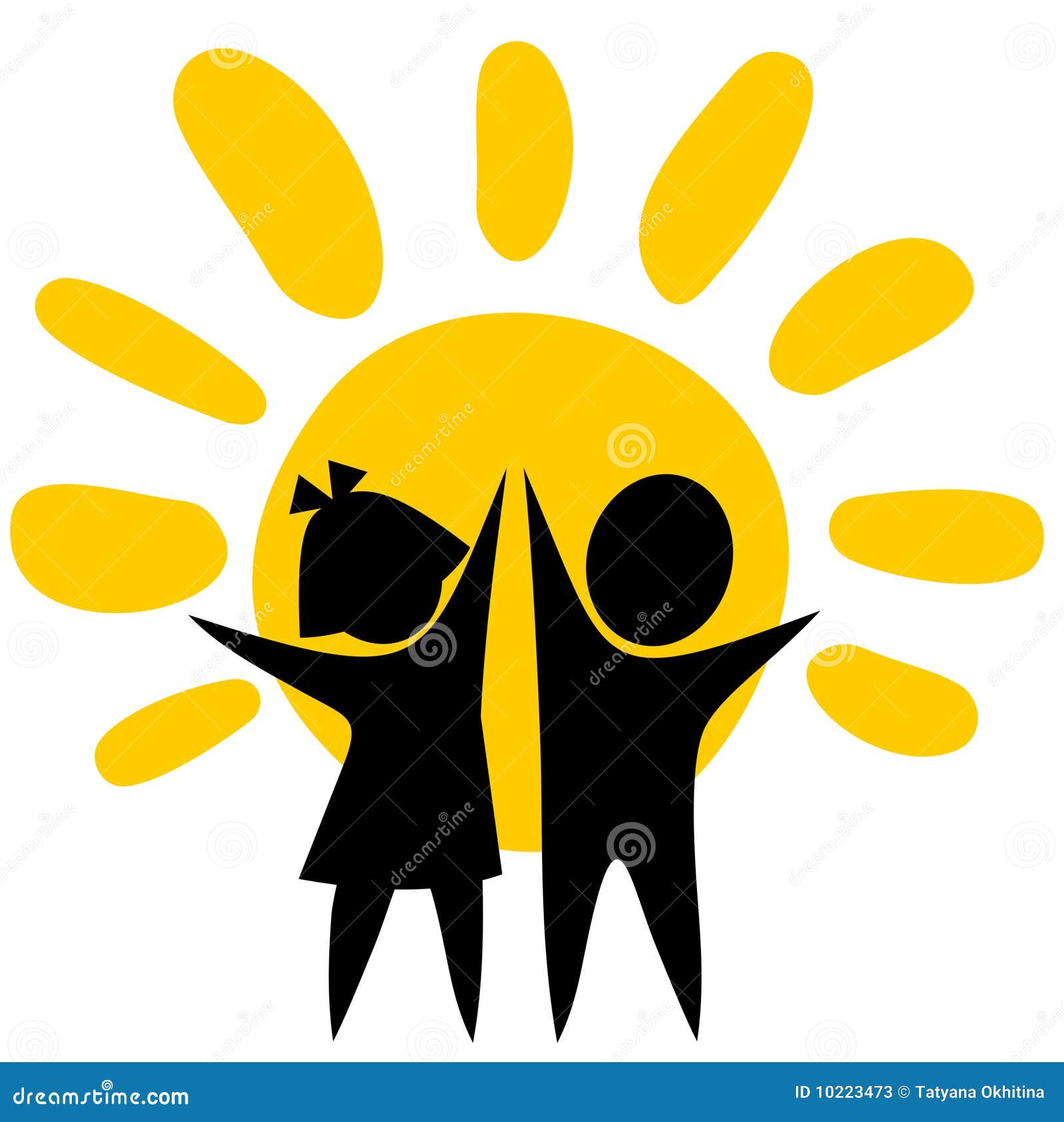 Symbole d'enfance illustration de vecteur. Illustration du enfants ...