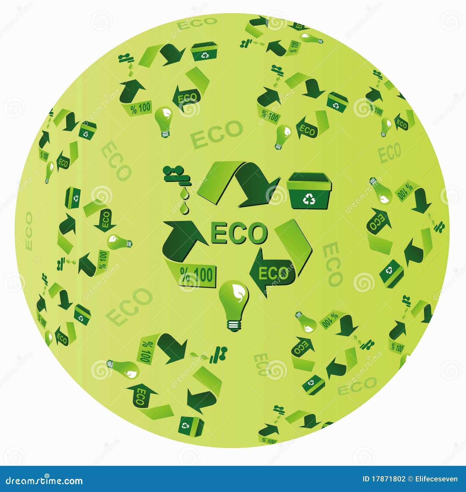 Symbole d'environnement illustration de vecteur. Illustration du nature ...