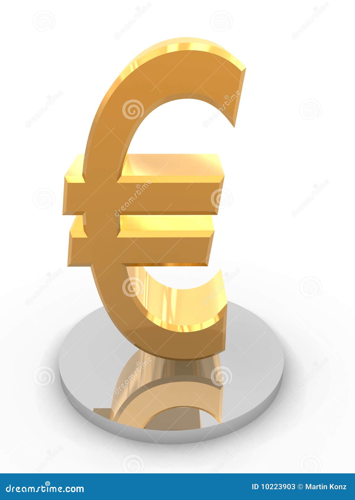 Symbole d'euro de devise illustration stock. Illustration du euro ...