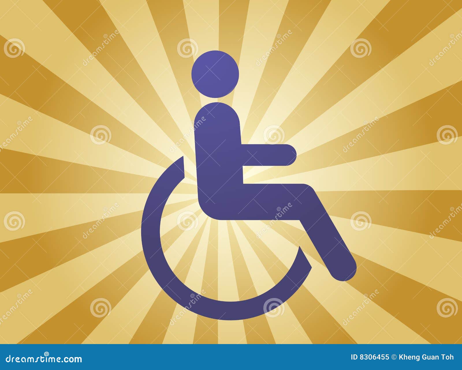 Symbole d'handicap illustration stock. Illustration du designation ...
