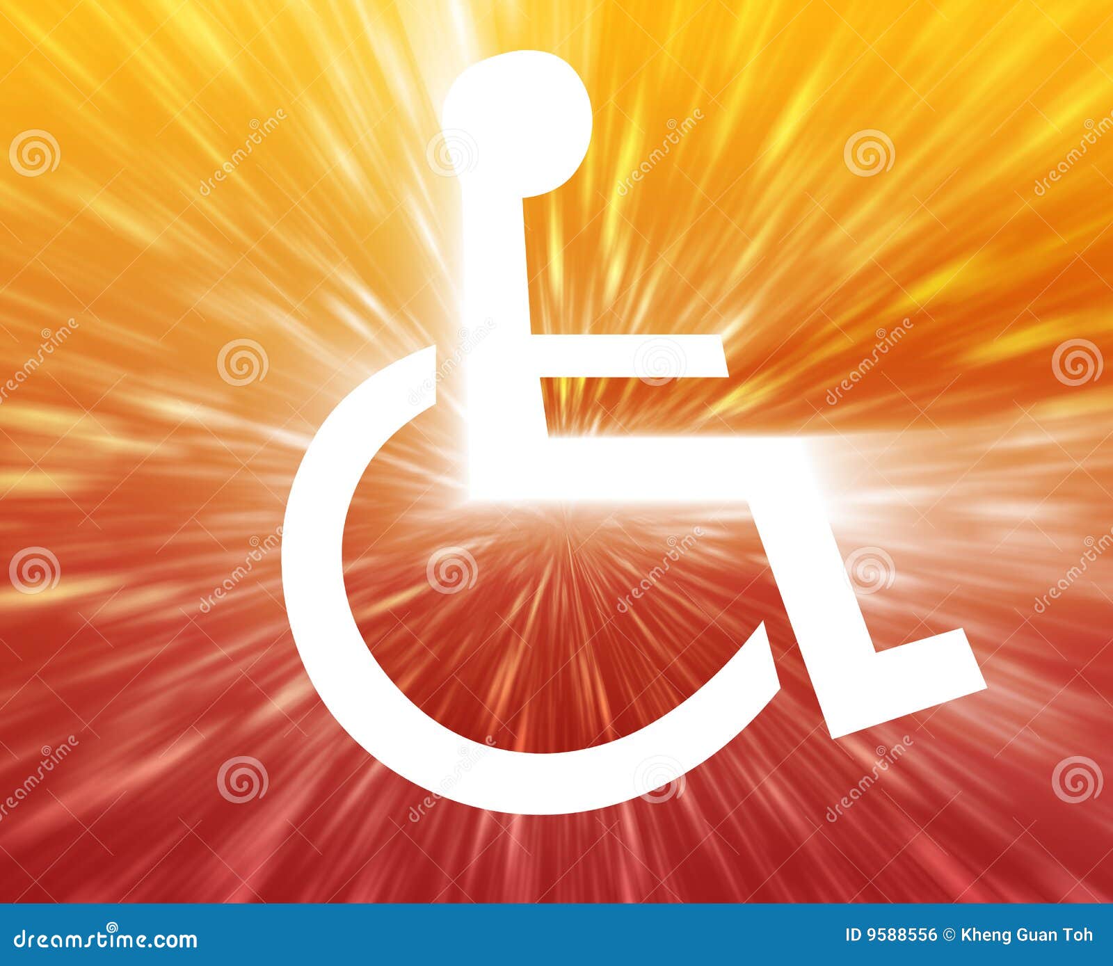 Symbole d'handicap illustration stock. Illustration du illustrations ...
