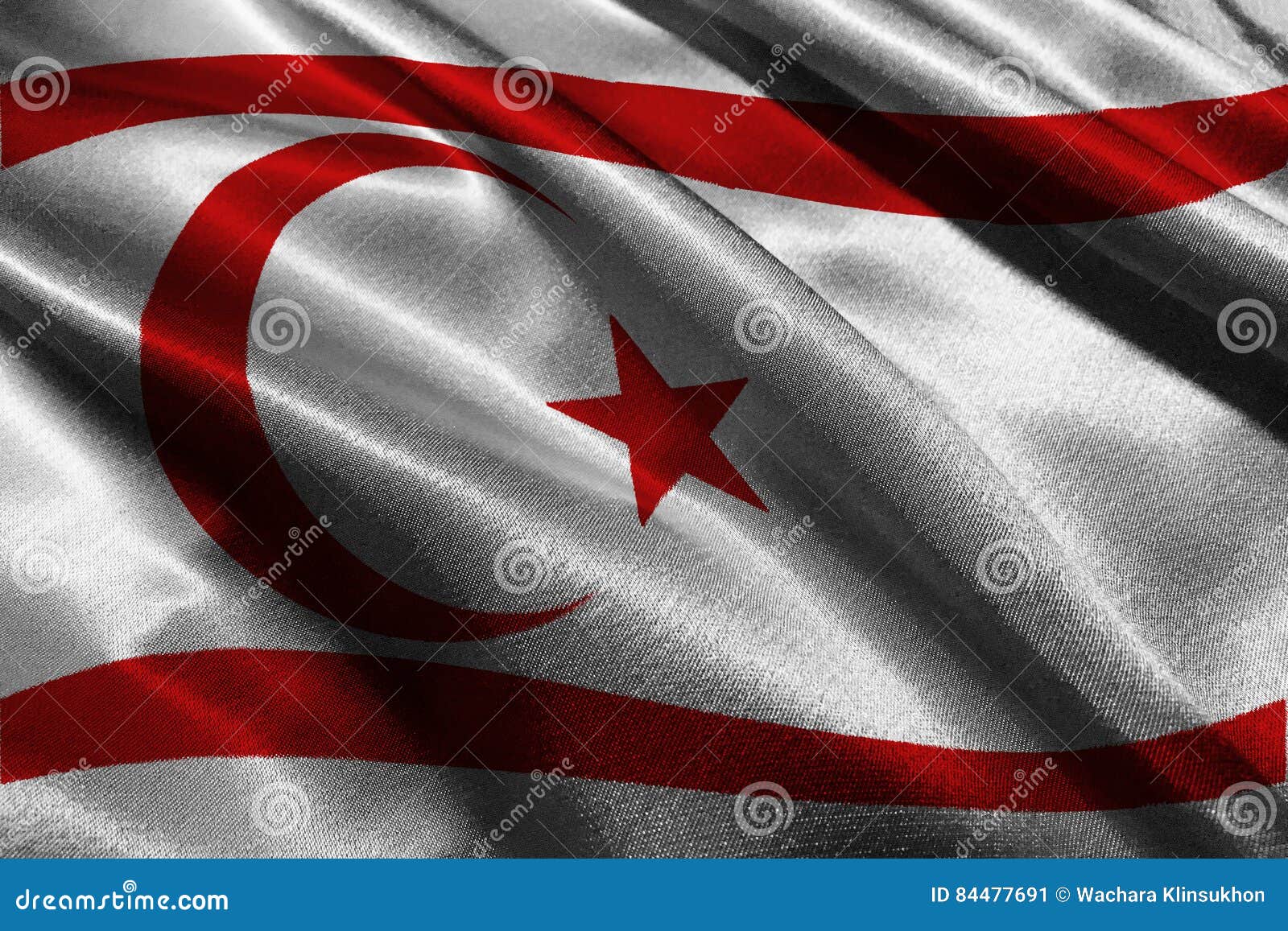 Symbole D'illustration Du Drapeau 3D De La Chypre Illustration Stock ...