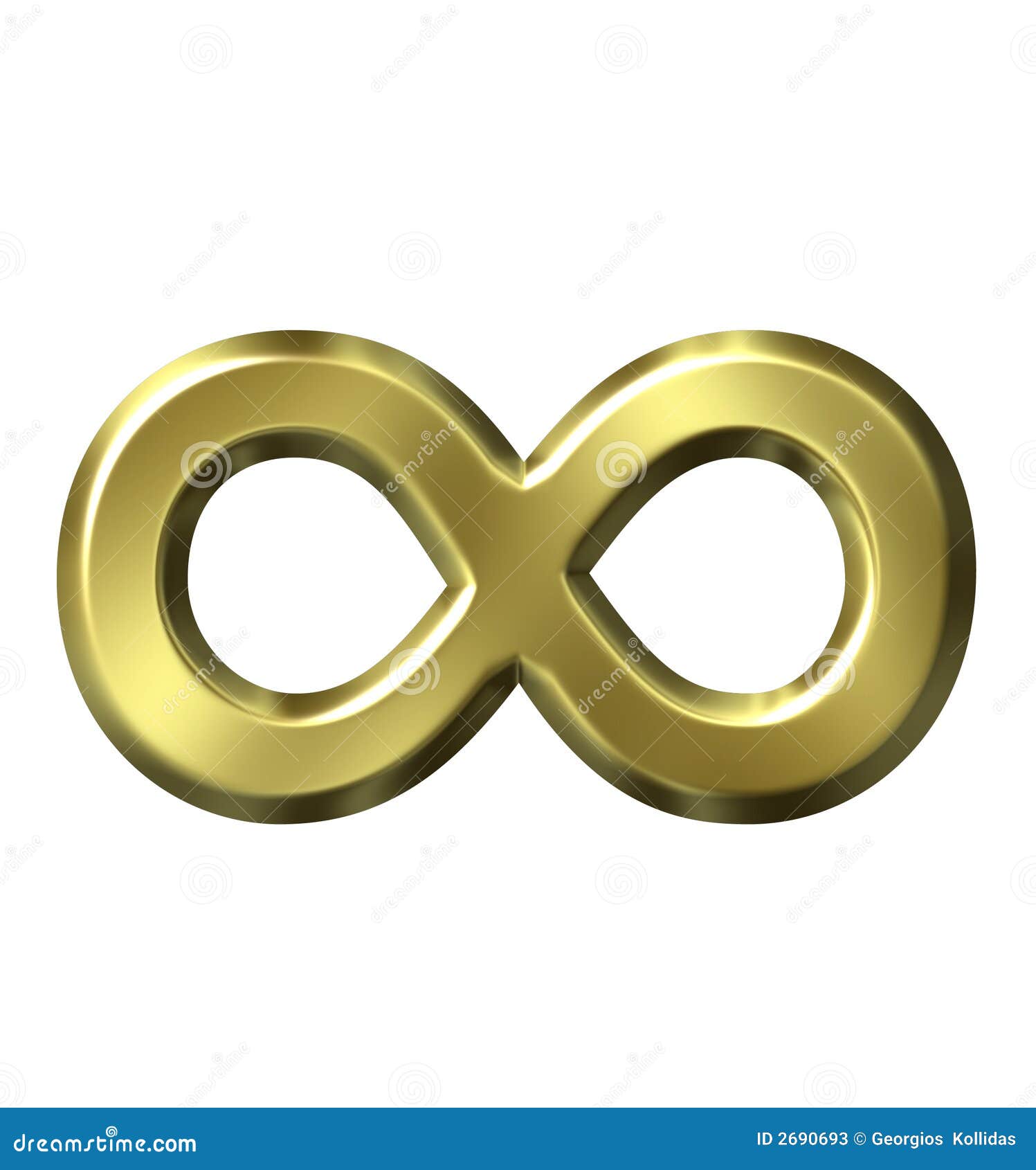 Symbole d'infini illustration stock. Illustration du conception - 2690693