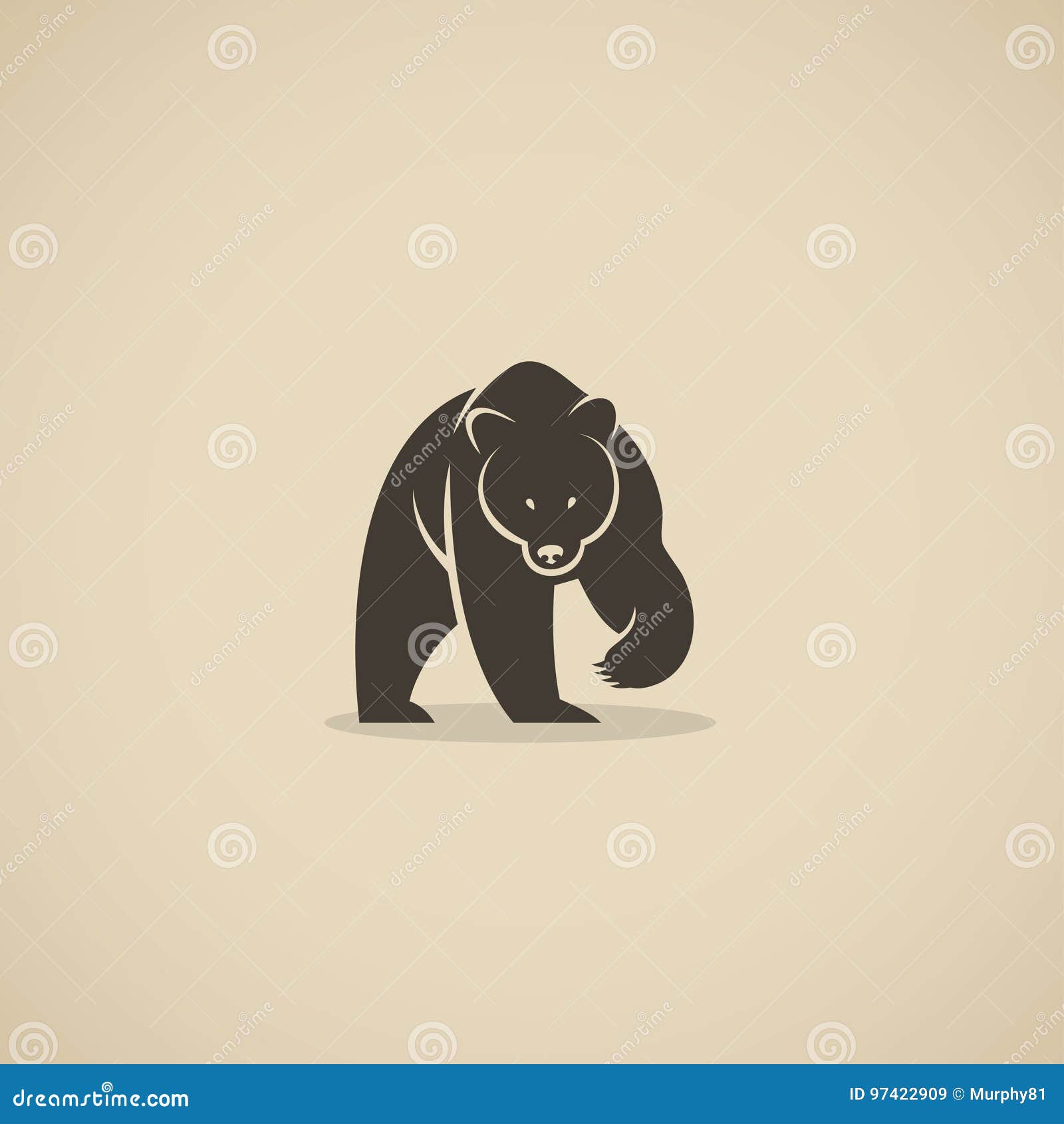 Symbole D'ours - Illustration De Vecteur Illustration de Vecteur ...