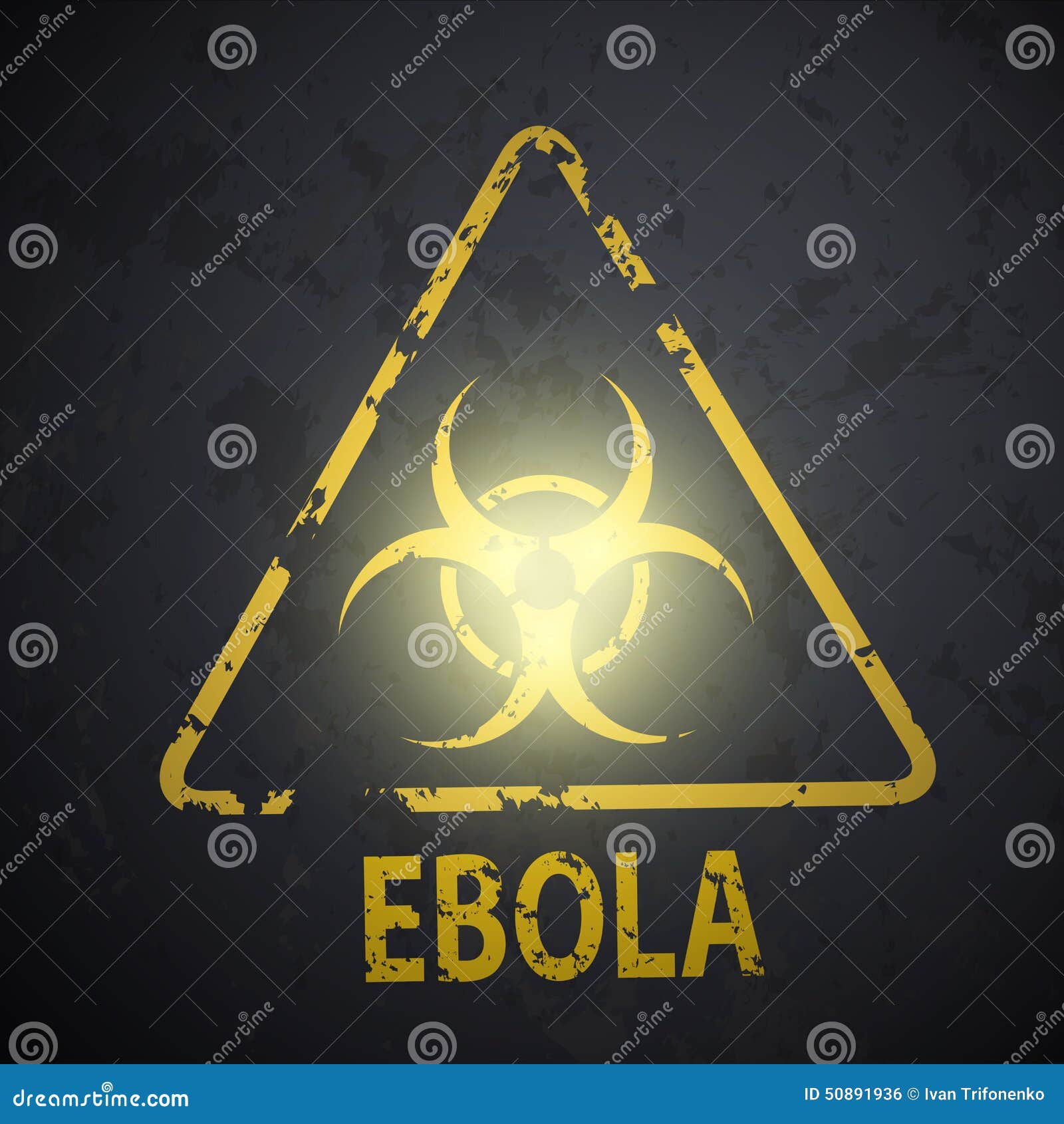 Symbole de Biohazard illustration de vecteur. Illustration du ...