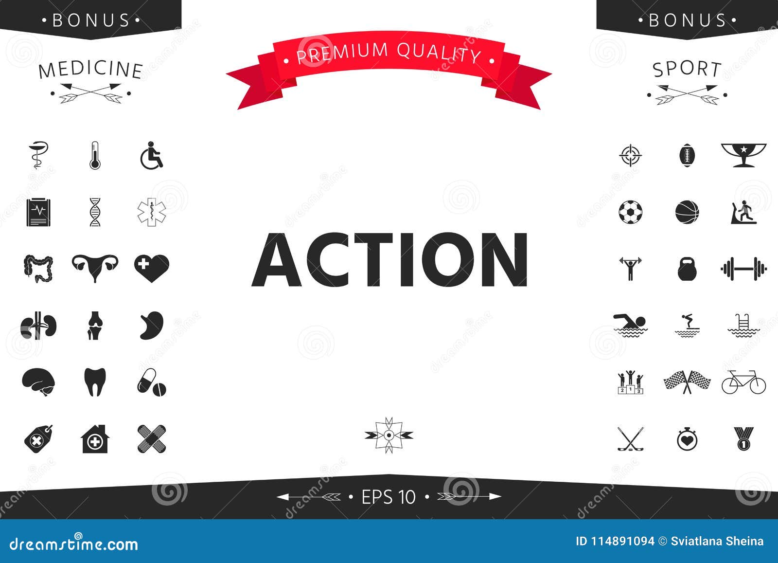 Symbole de bouton d'action illustration de vecteur. Illustration du ...