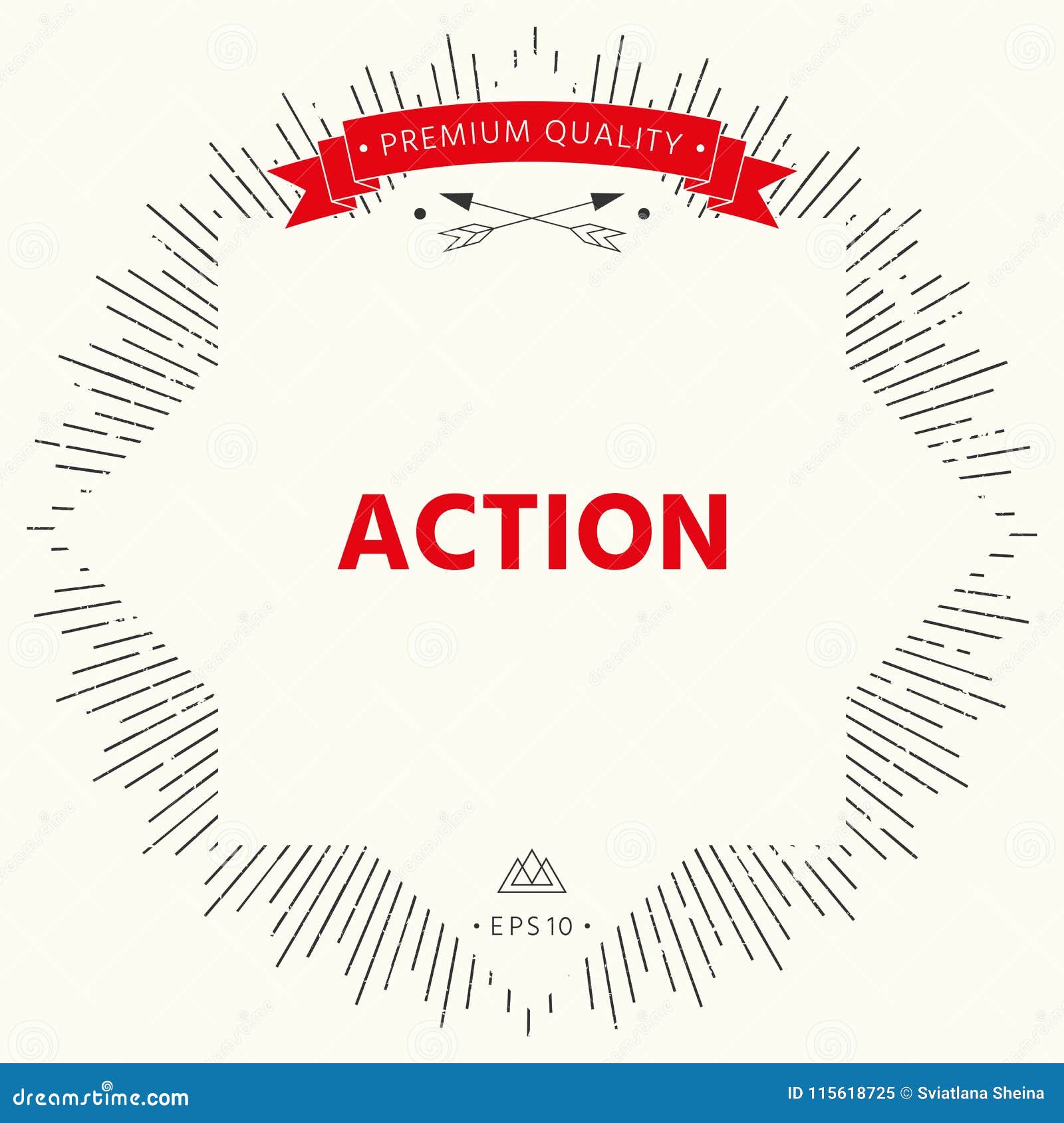 Symbole de bouton d'action illustration de vecteur. Illustration du ...