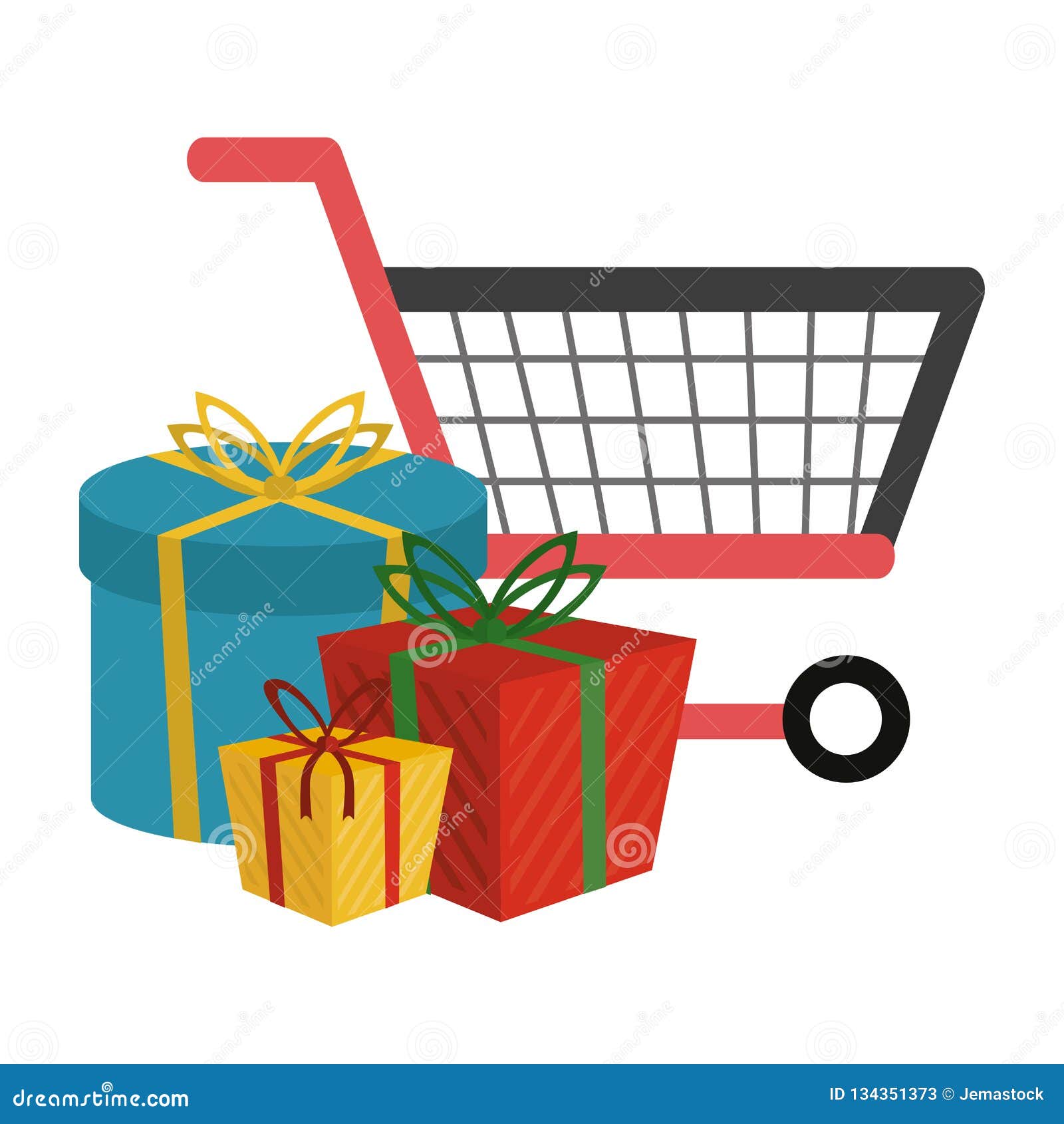 Symbole de caddie illustration de vecteur. Illustration of graphisme ...