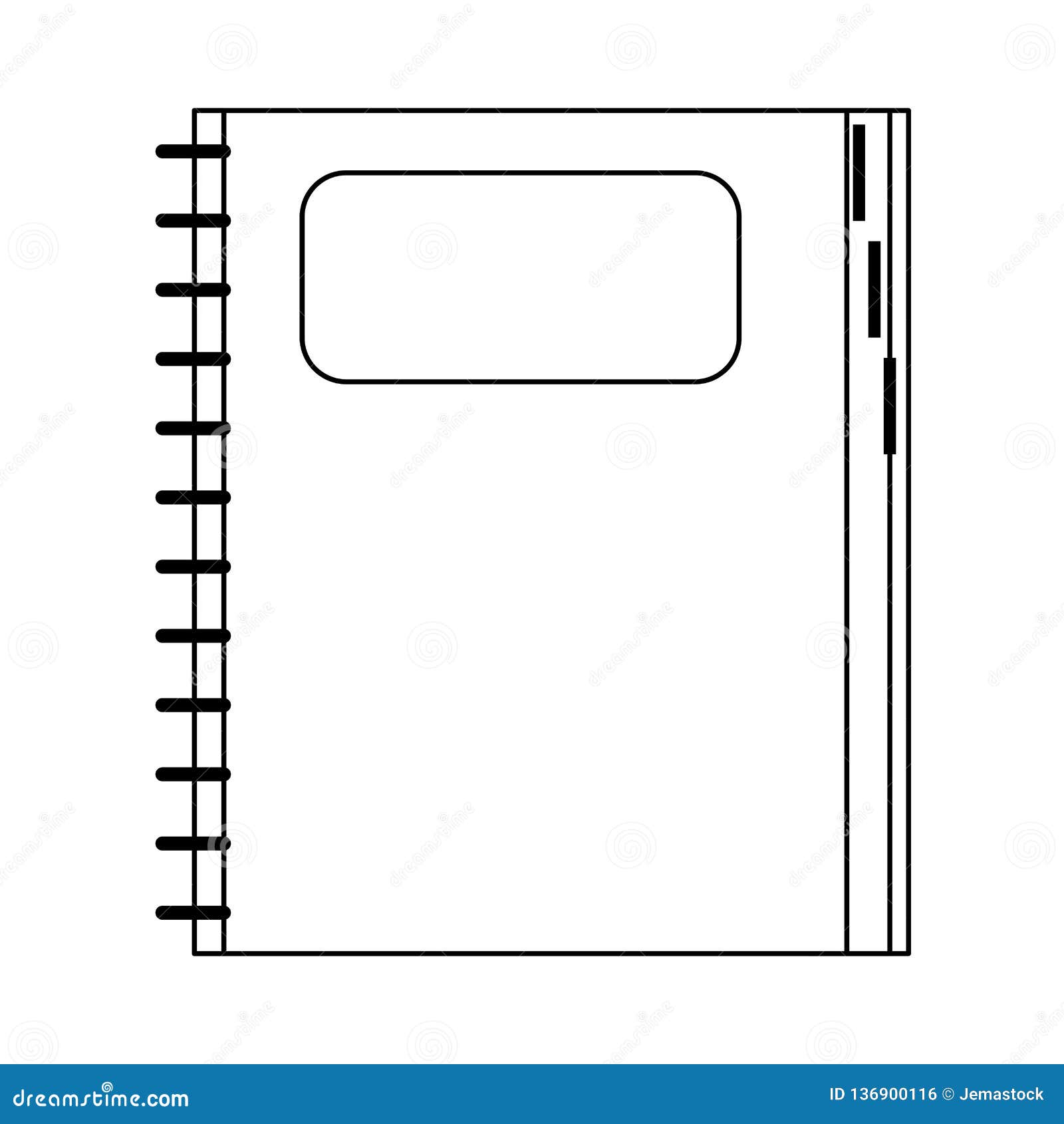 Symbole De Carnet D'adresses Illustration de Vecteur - Illustration du ...