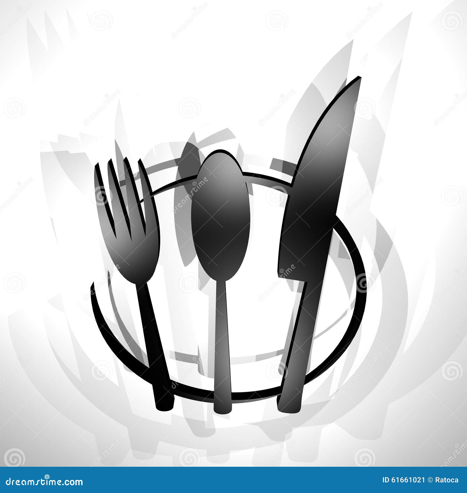 Symbole de chef illustration stock. Illustration du symbole - 61661021
