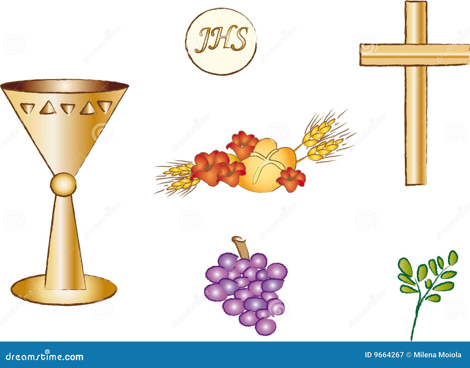 Symbole de christianisme illustration stock. Illustration du cuvette ...