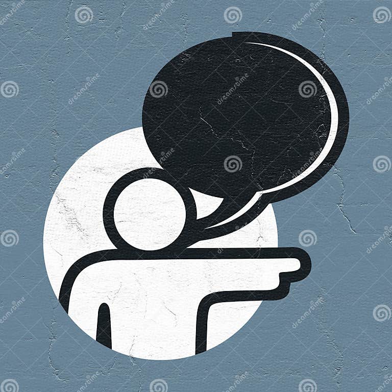 Symbole de commentaire illustration stock. Illustration of créateur ...