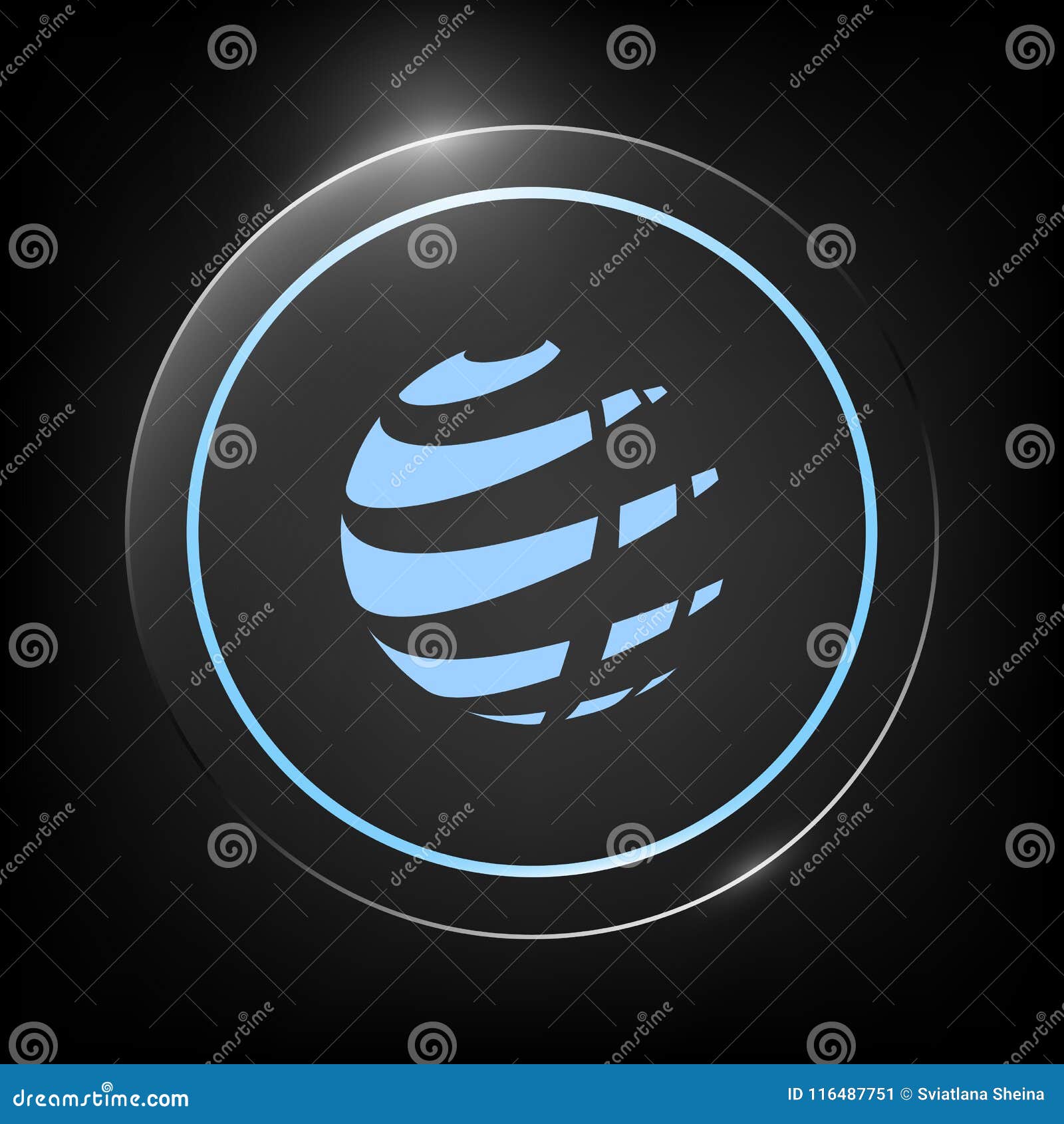 Symbole De Conception De Logo De La Terre Illustration de Vecteur ...