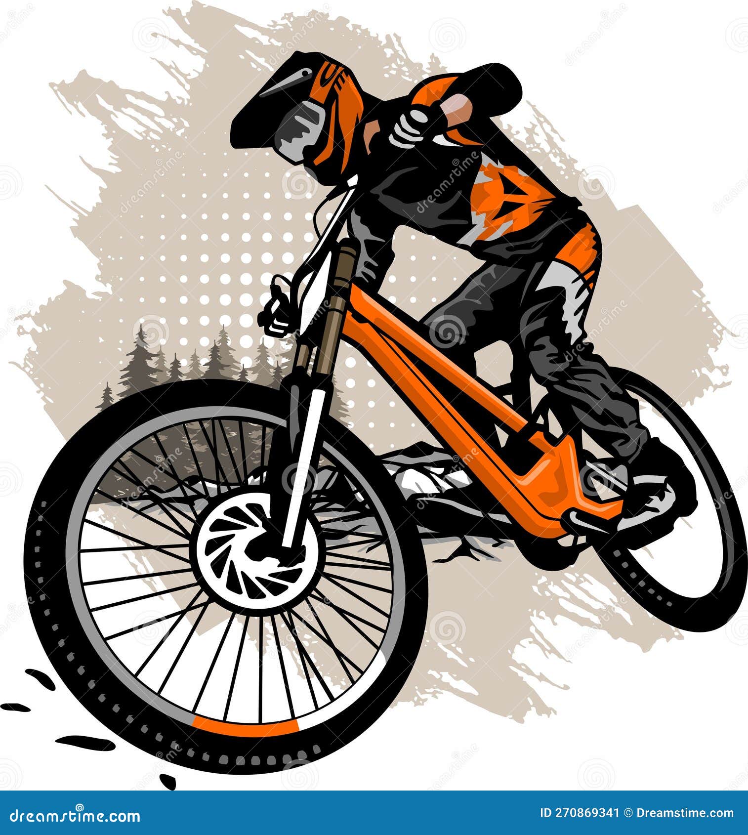 Symbole De Conception De VTT Illustration de Vecteur - Illustration du ...