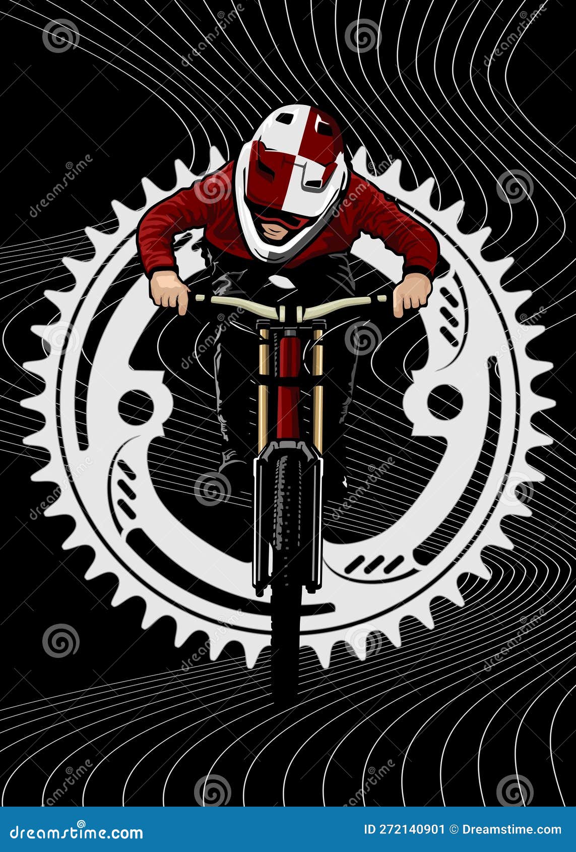 Symbole De Conception De VTT Illustration de Vecteur - Illustration du ...