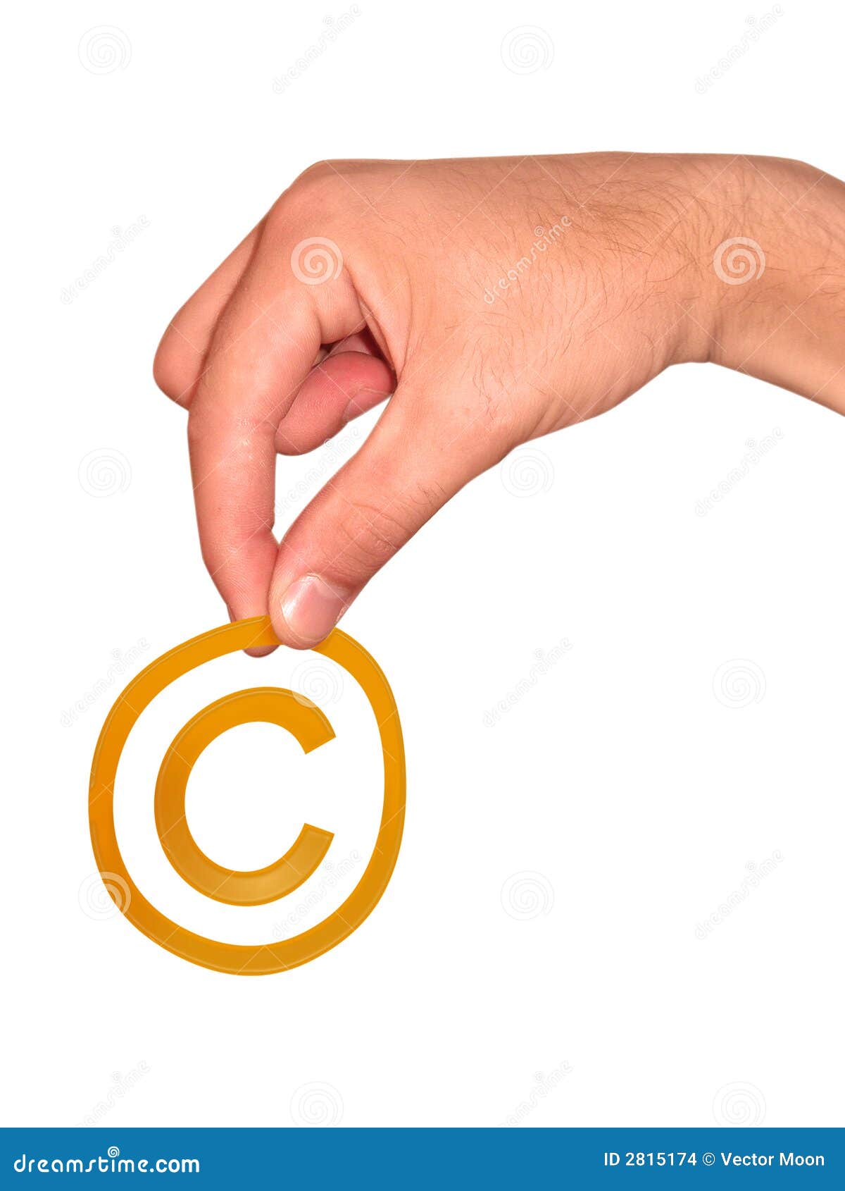 Symbole de copyright photo stock. Image du concept, propre - 2815174