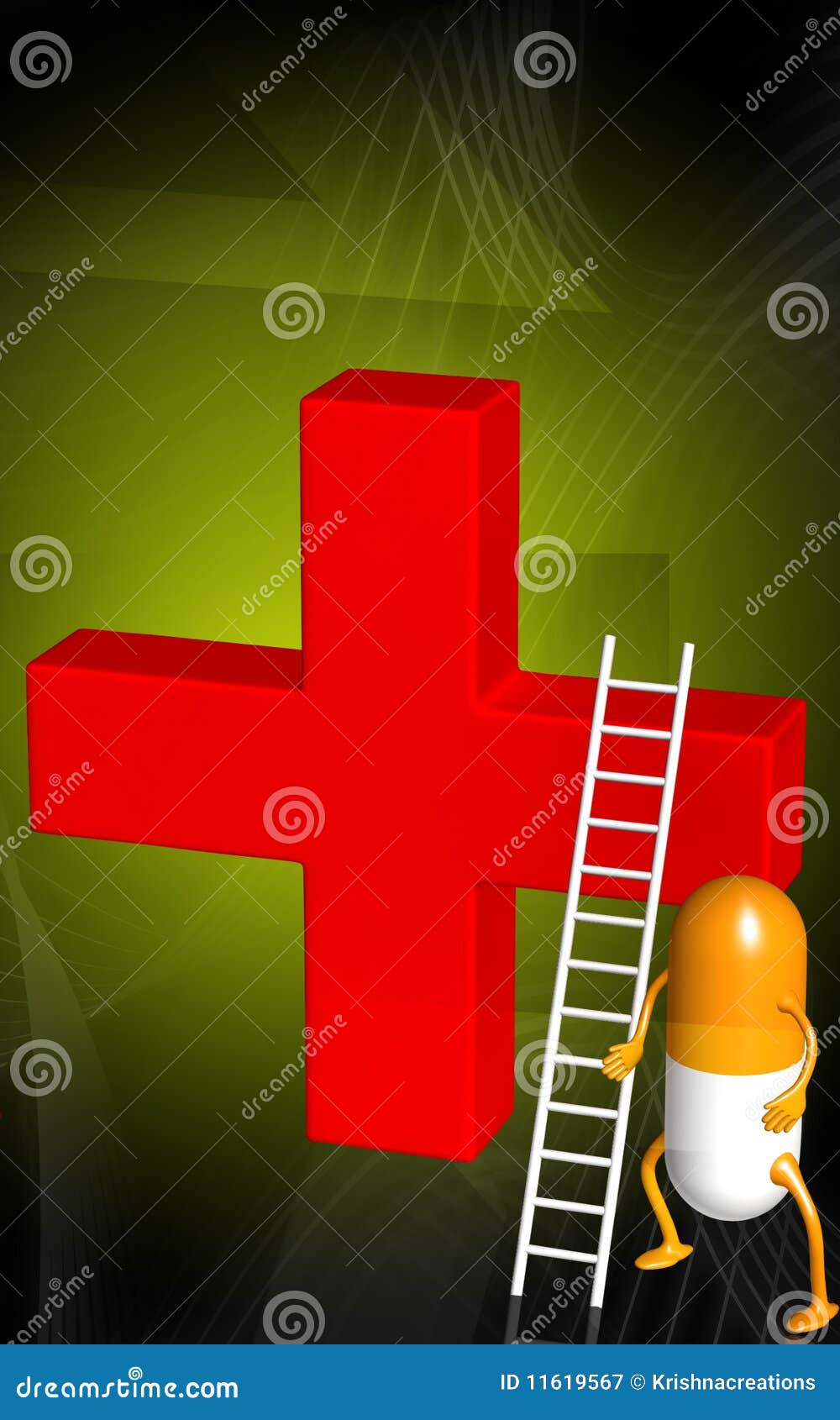 Symbole de Croix-Rouge illustration stock. Illustration du effets ...