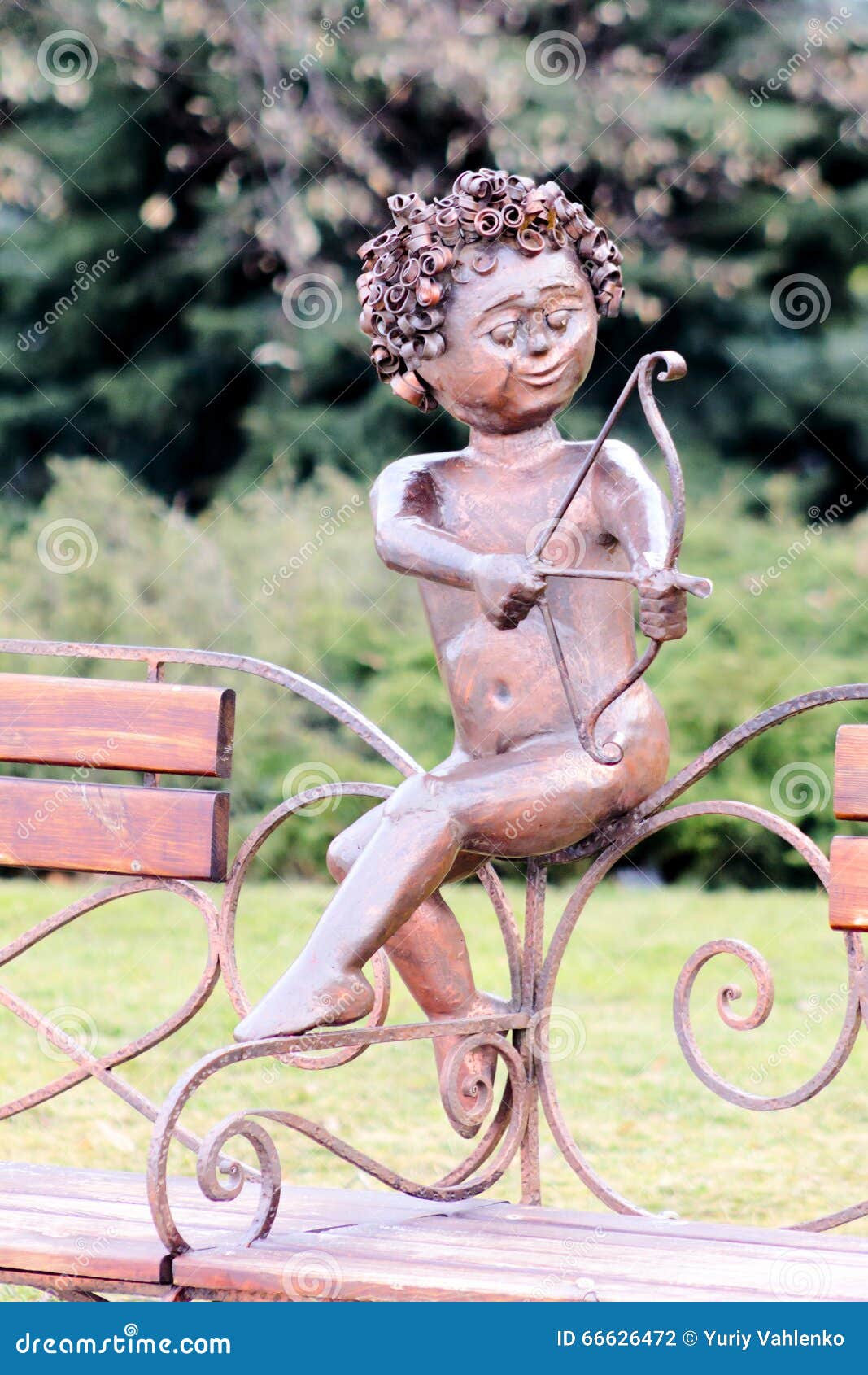 Symbole De Cupidon De Statue D'amour Photo stock - Image du flèche ...