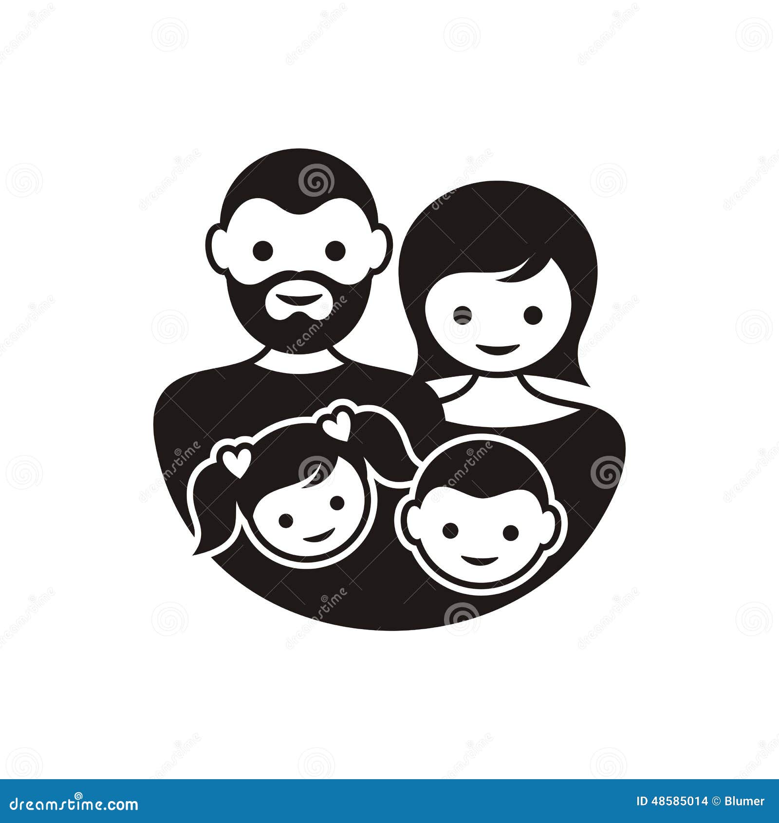 Symbole de famille illustration de vecteur. Illustration du ...