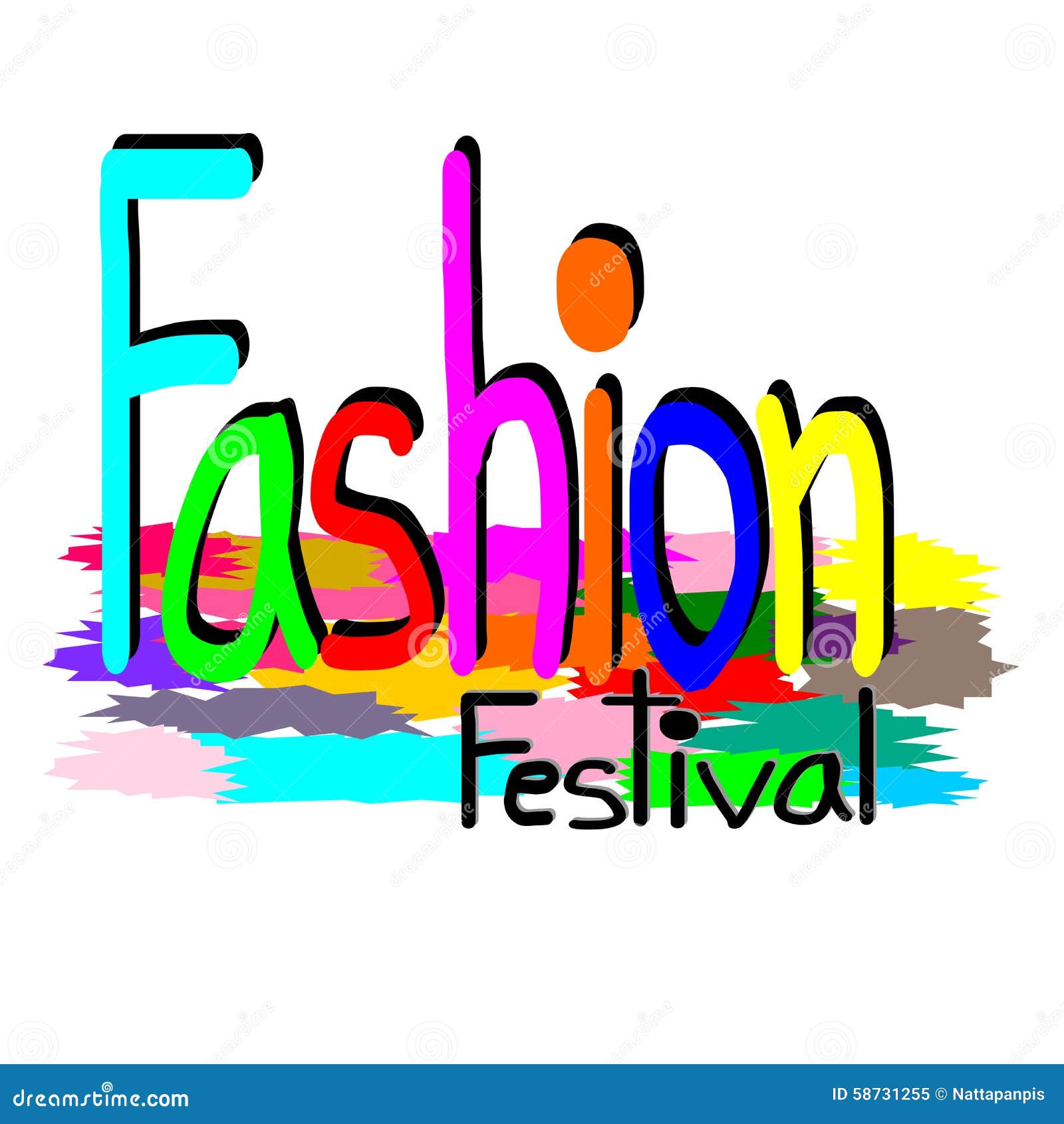 Symbole De Festival De Mode Illustration Stock - Illustration du ...
