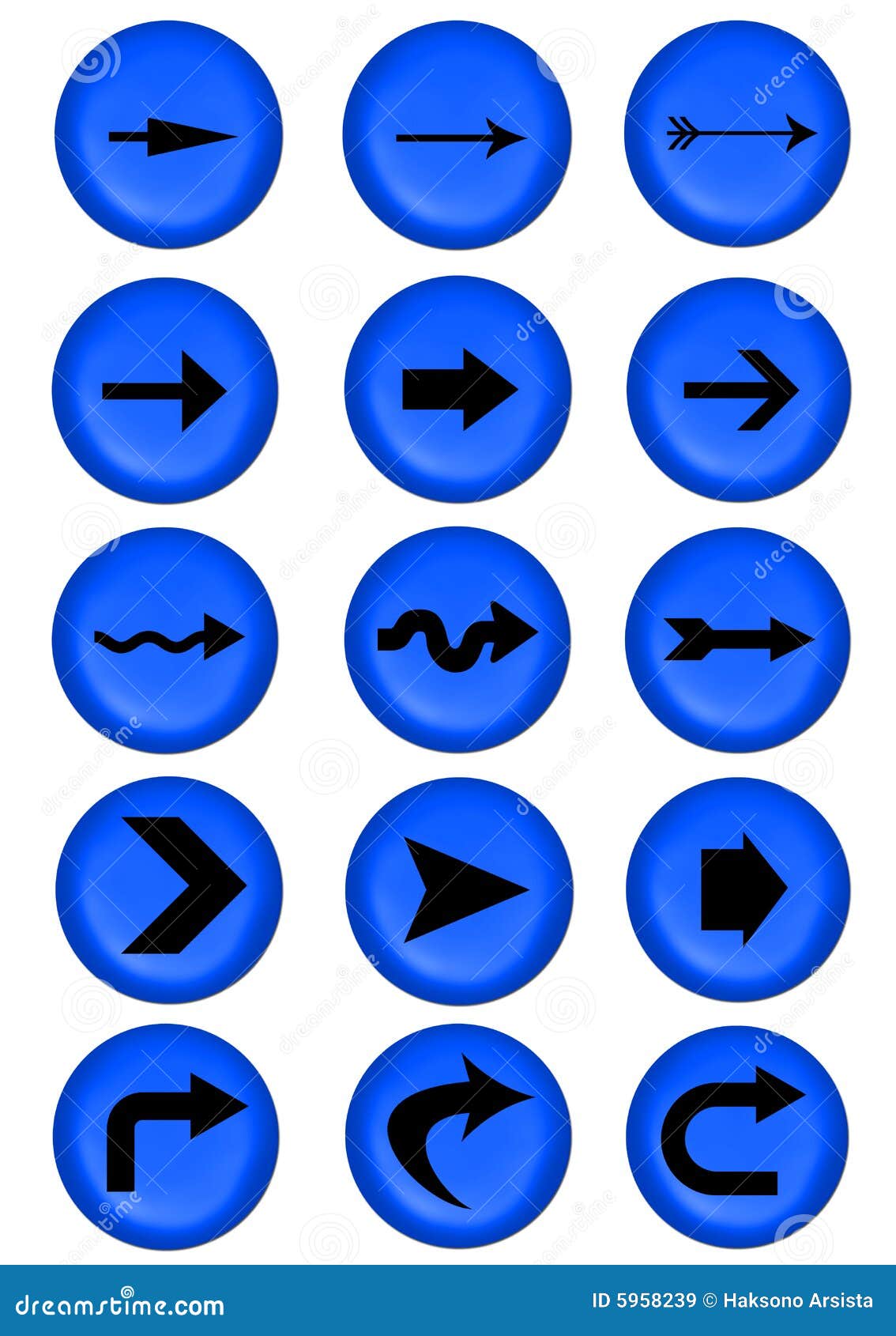 Symbole de flèche illustration stock. Illustration du flèche - 5958239