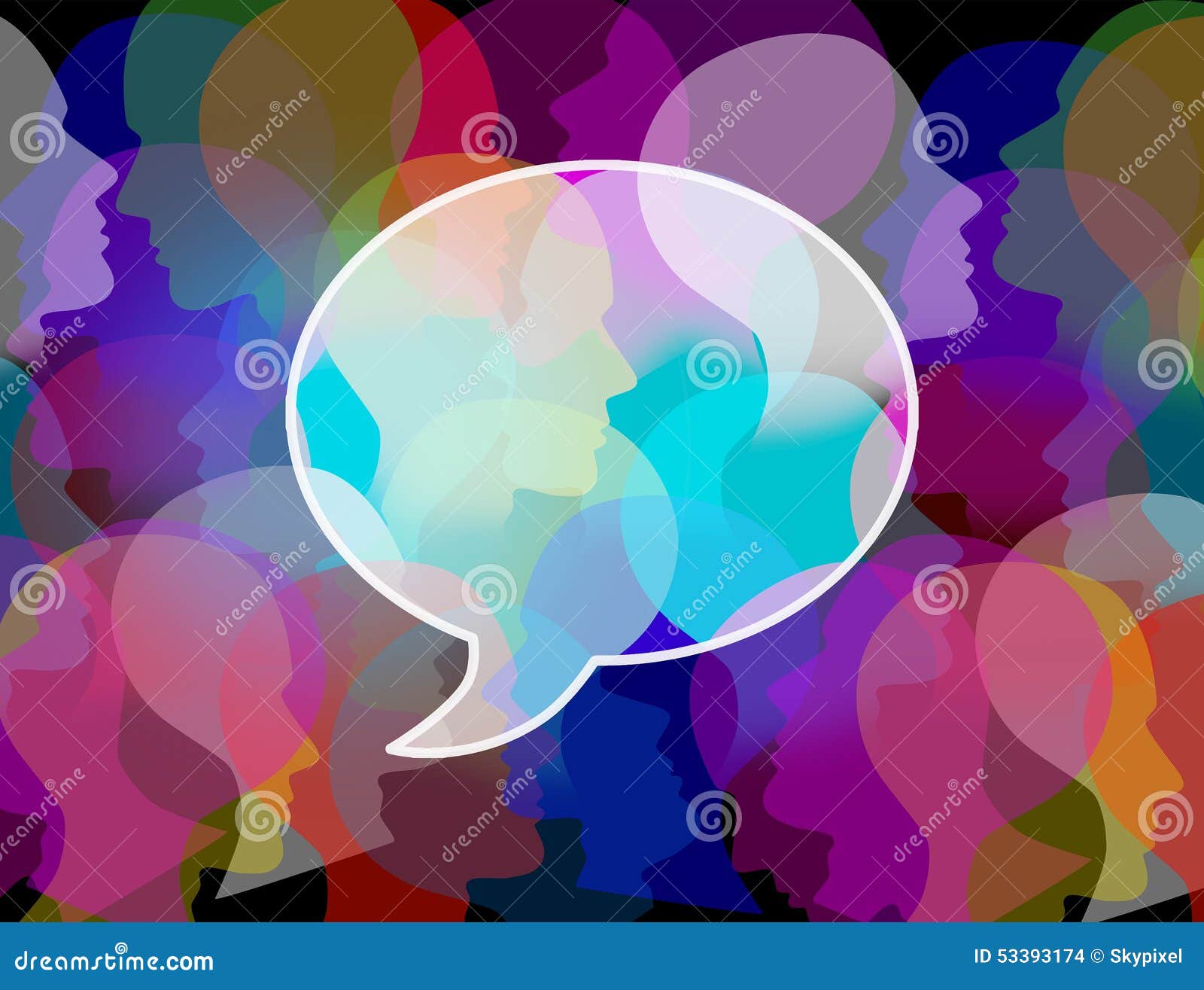 Symbole De Foule De Personnes Illustration Stock - Illustration du ...