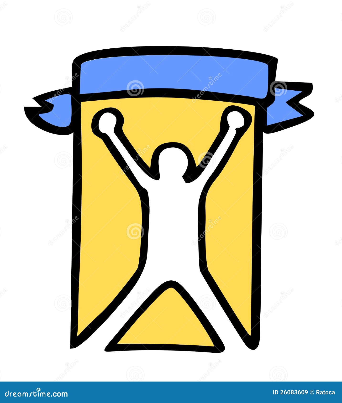 Symbole de gagnant illustration de vecteur. Illustration du insigne ...