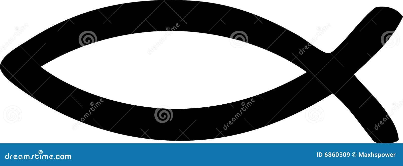 Symbole De Jésus - Poisson Du Christ Illustration Stock - Illustration ...