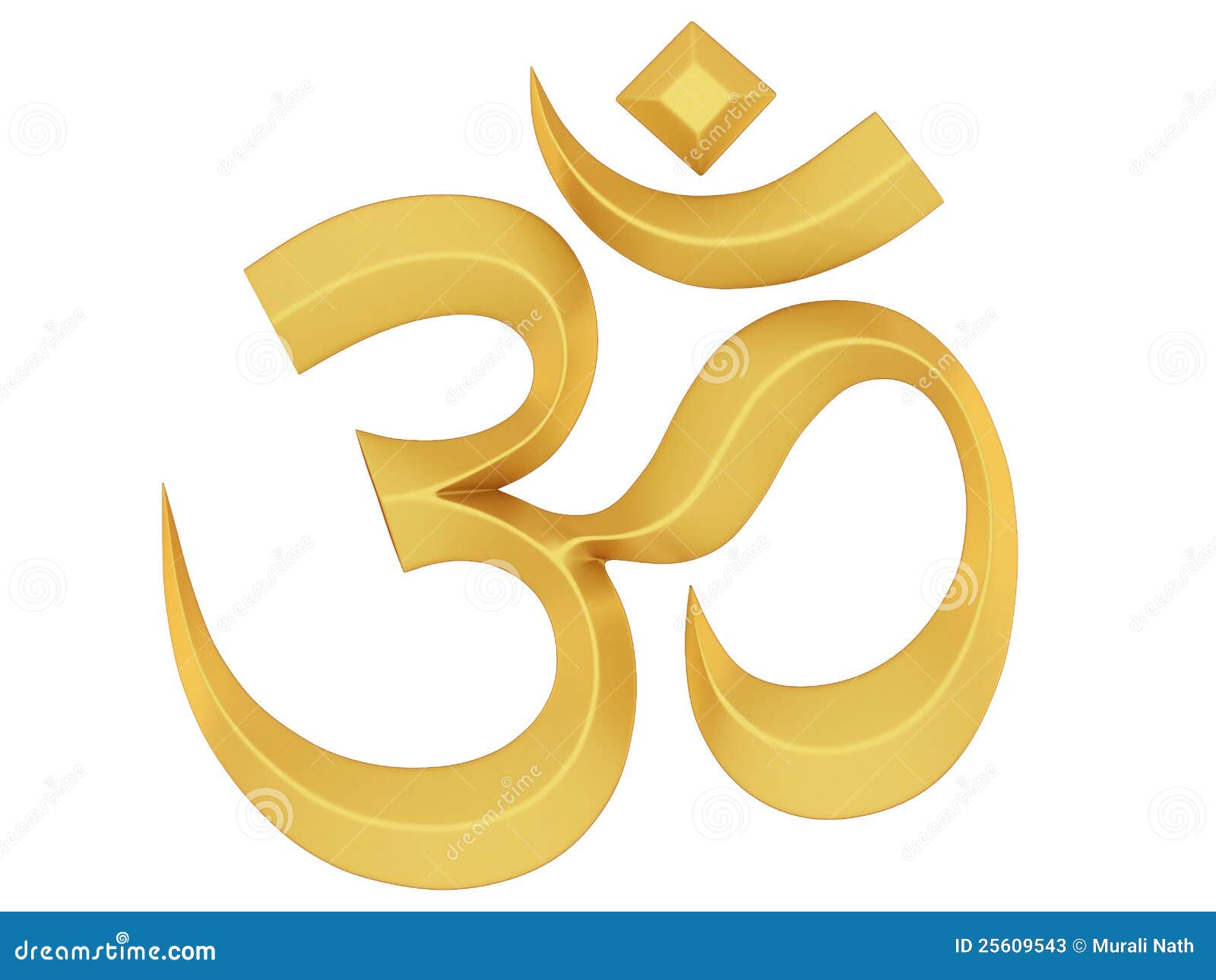 Symbole de l'OM illustration stock. Illustration du hindouisme - 25609543