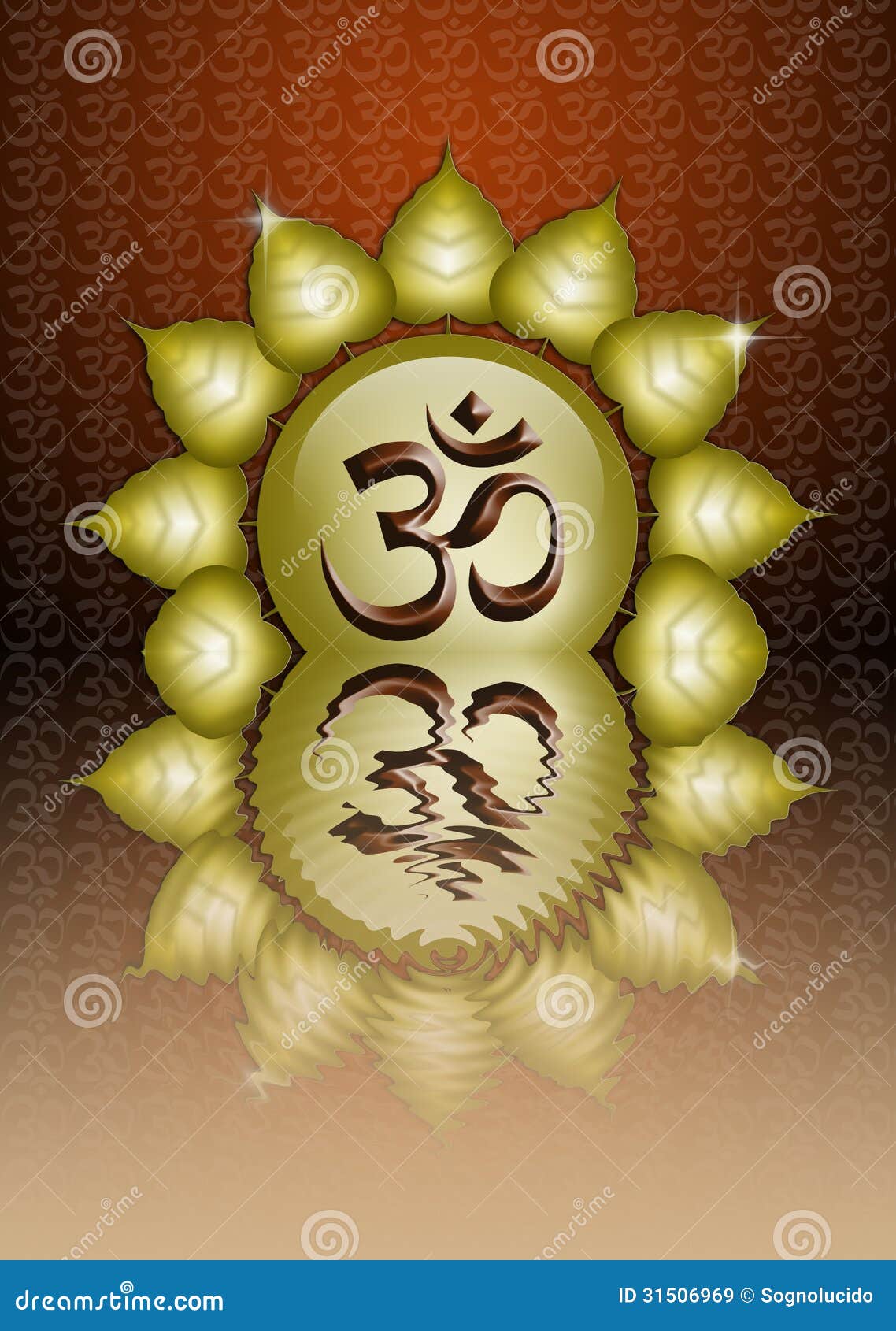 Symbole de l'OM illustration stock. Illustration du équilibre - 31506969