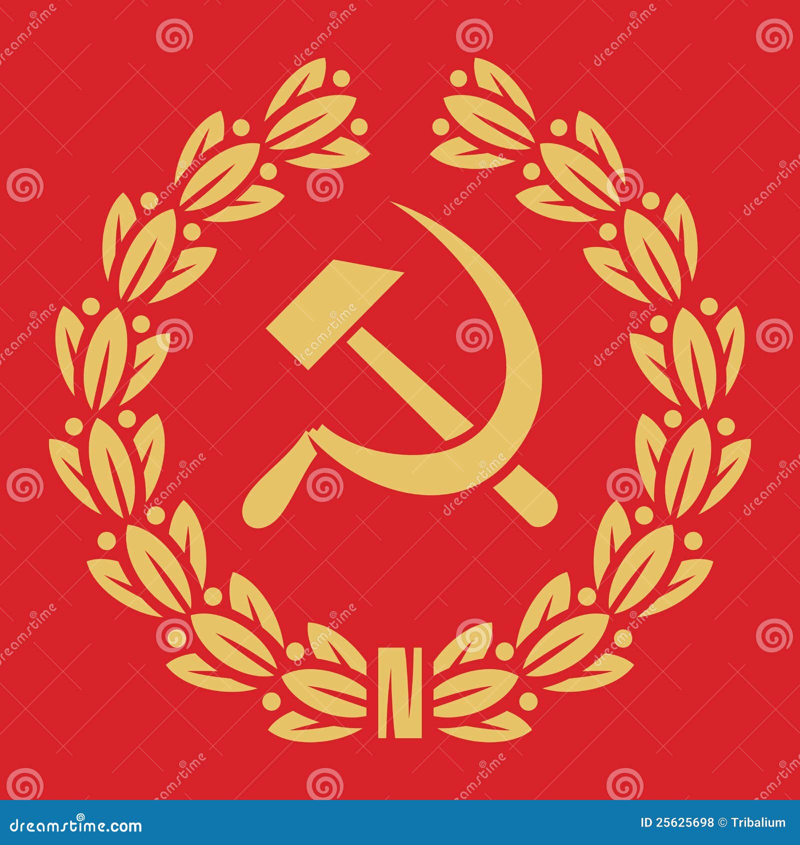 Symbole de l'URSS - hamme illustration de vecteur. Illustration du ...