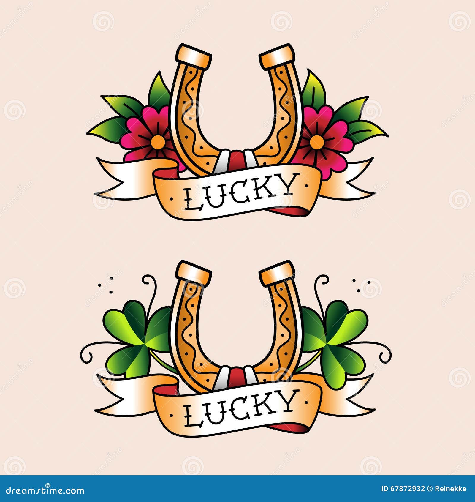 Symbole de la chance illustration de vecteur. Illustration du ...