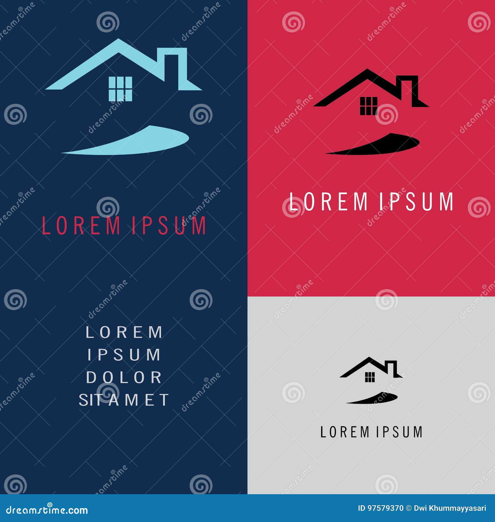 Symbole de logo de Chambre illustration de vecteur. Illustration du ...