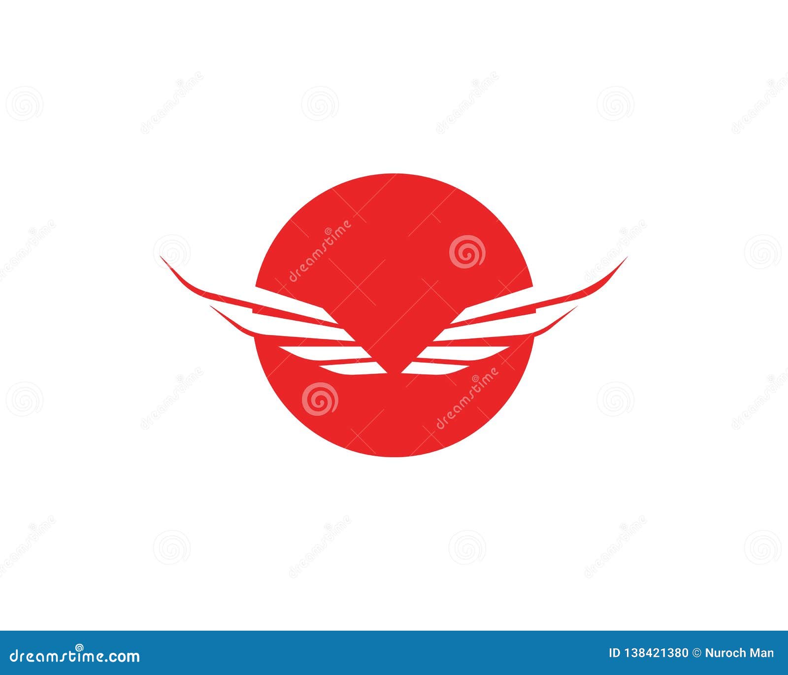 Symbole de logo d'aile illustration de vecteur. Illustration du ...