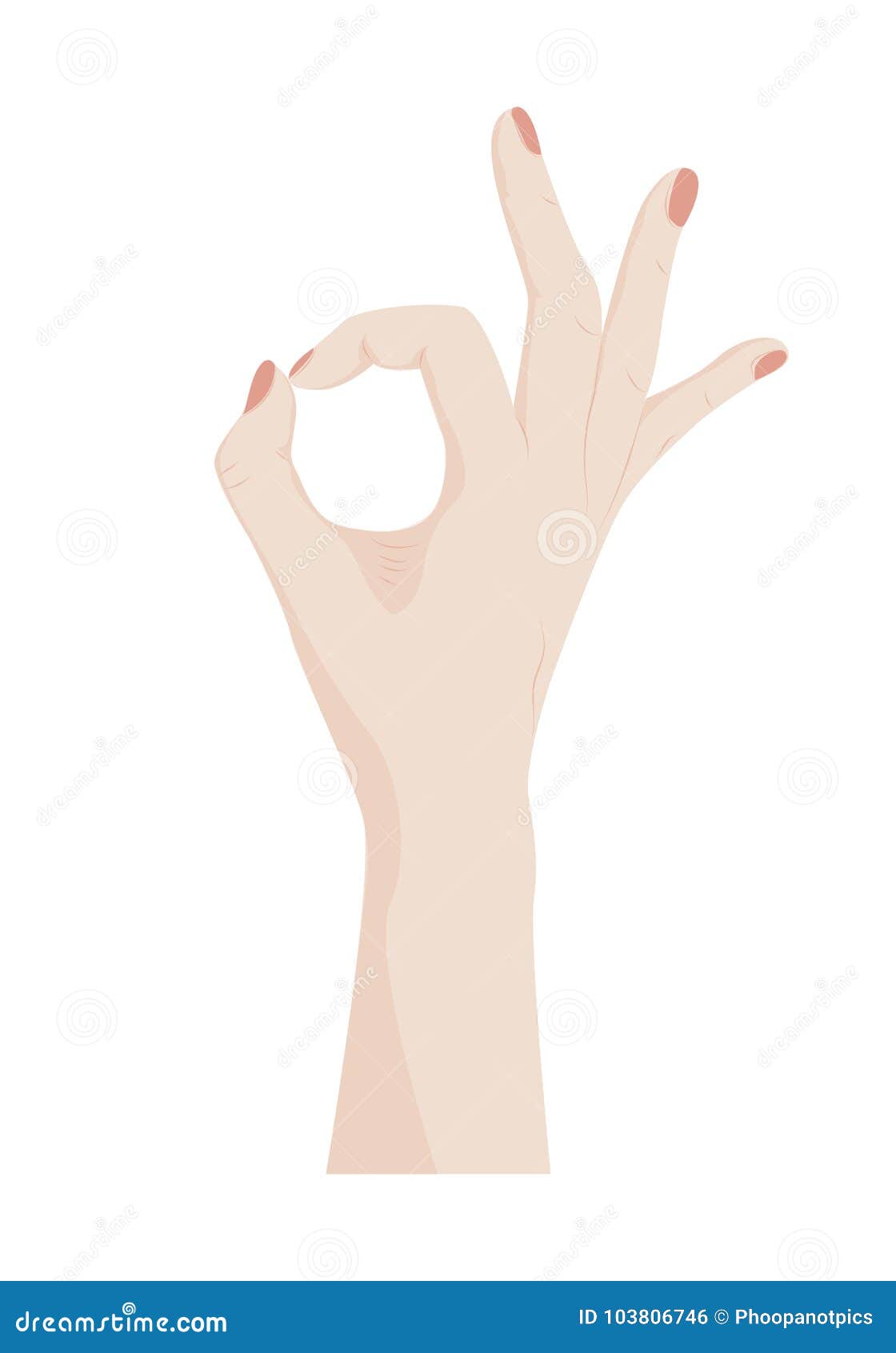 Symbole de main illustration stock. Illustration du main - 103806746