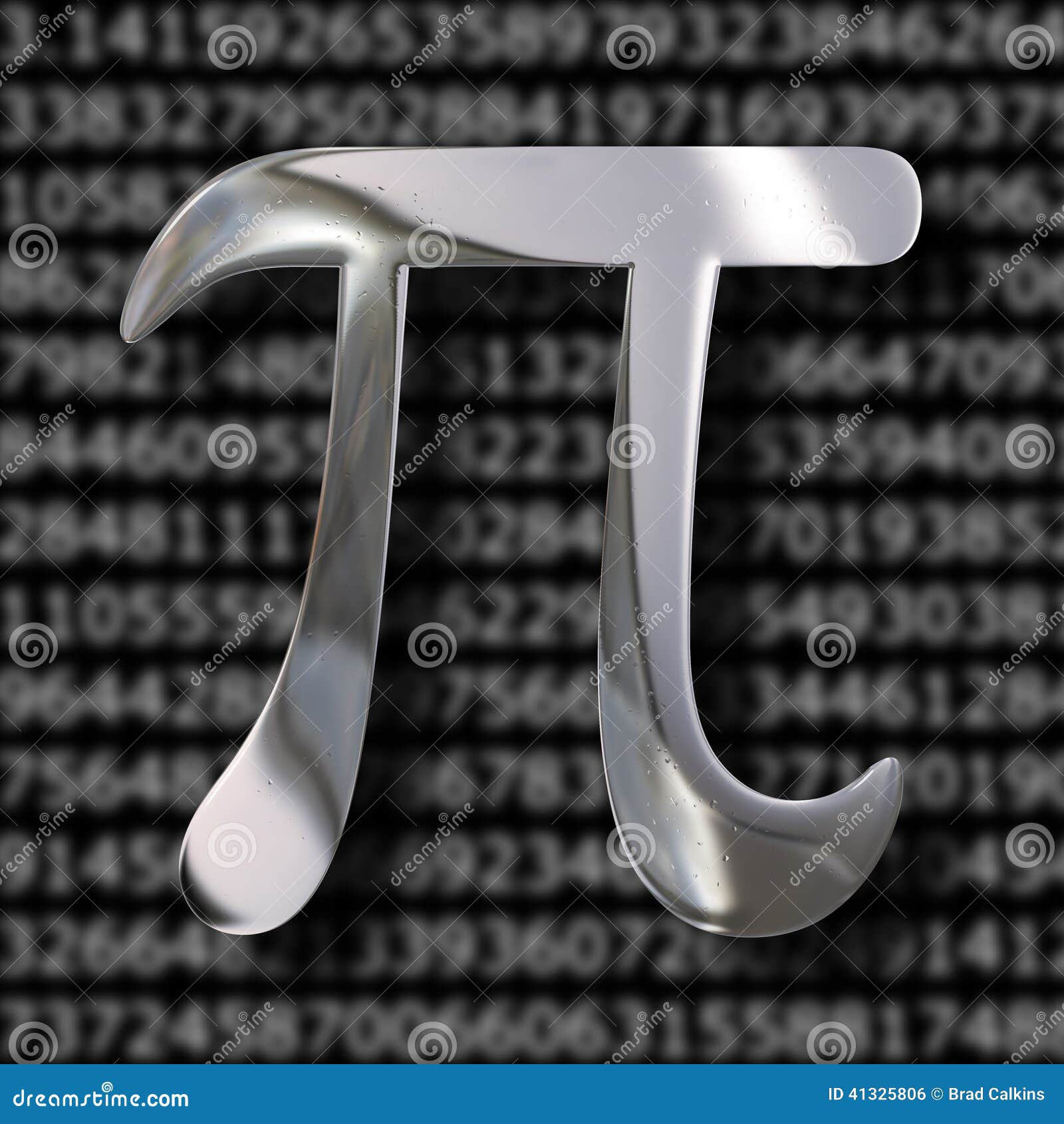 Symbole De Mathématiques De Pi Illustration Stock - Image: 41325806