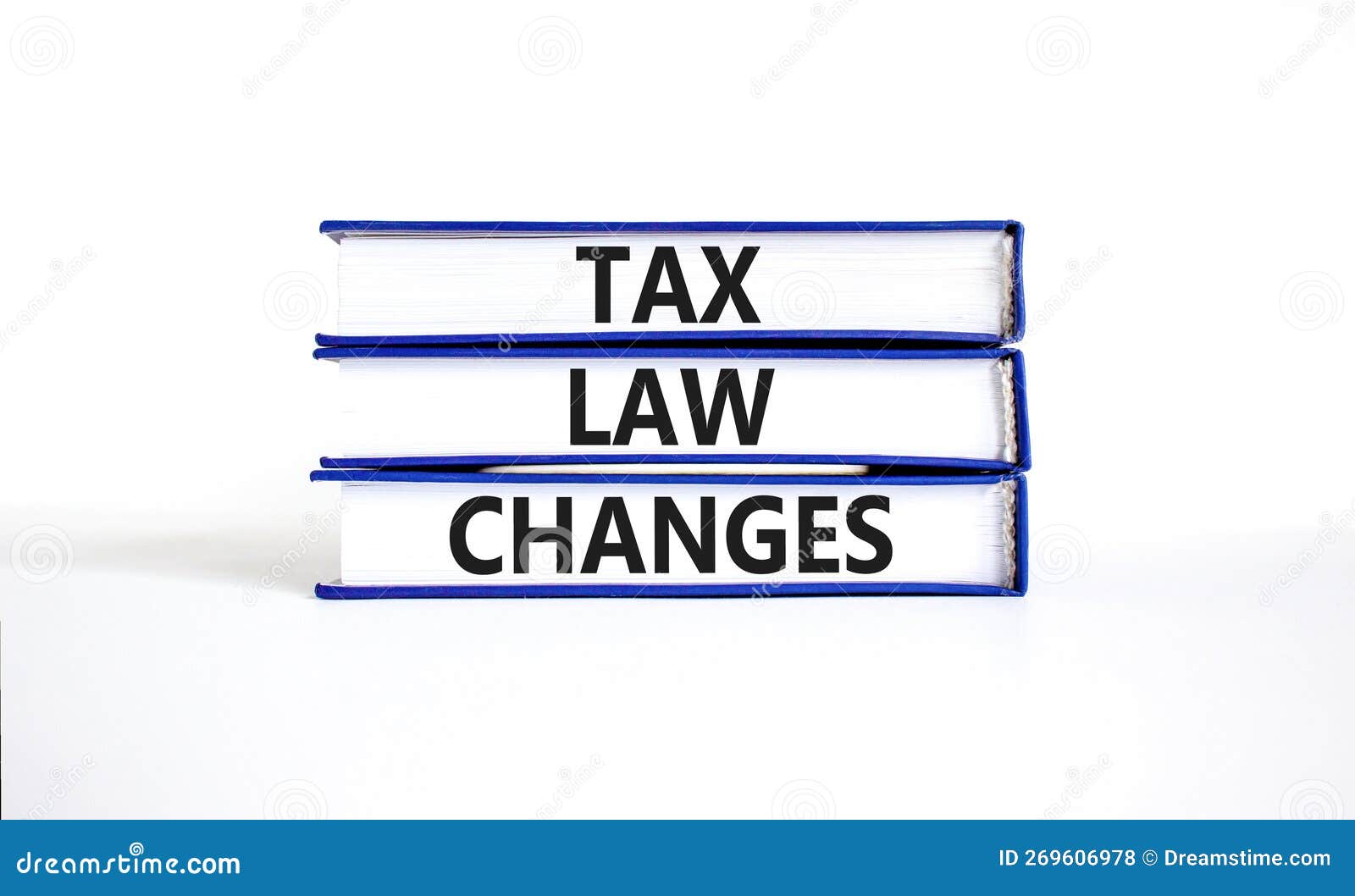 Symbole De Modification De La Loi Fiscale Concept Mots Loi Fiscale