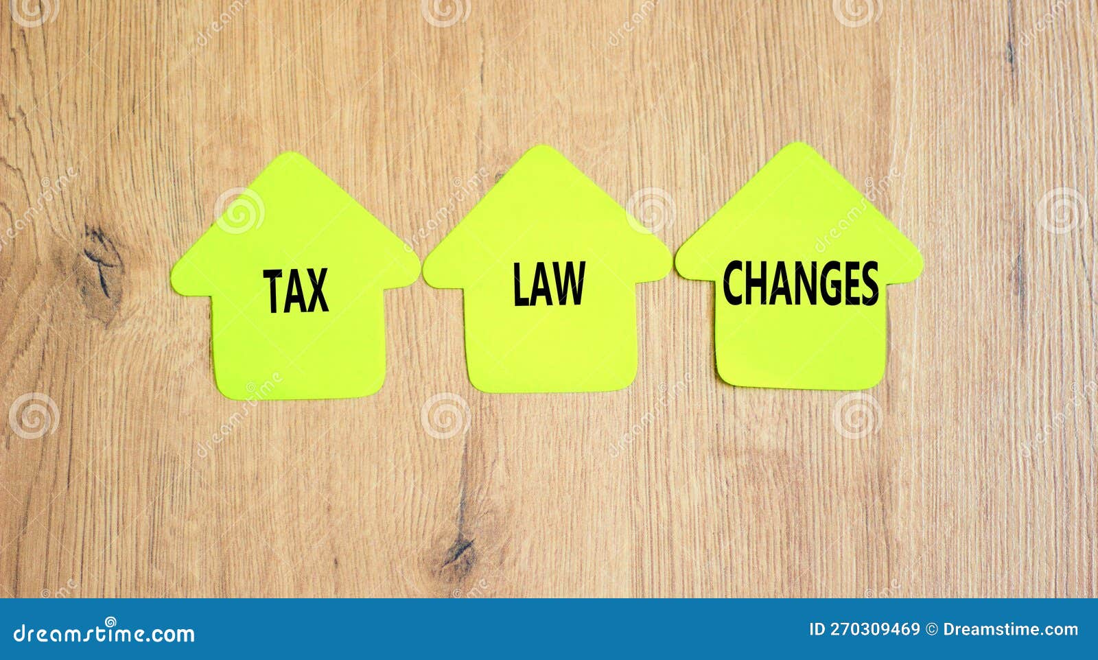 Symbole De Modification De La Loi Fiscale Concept Mots Loi Fiscale