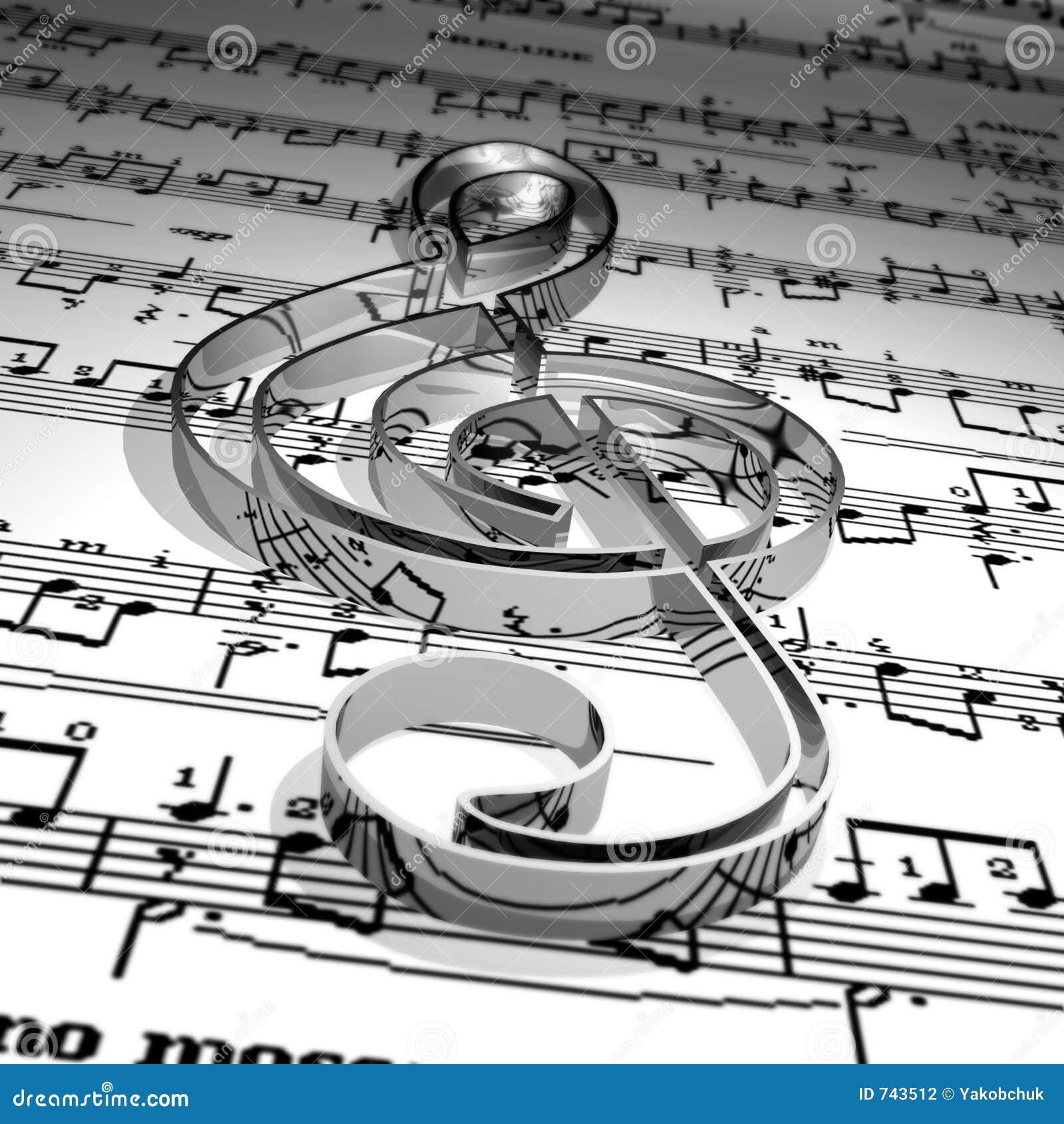 Symbole de musique illustration stock. Illustration du airs - 743512