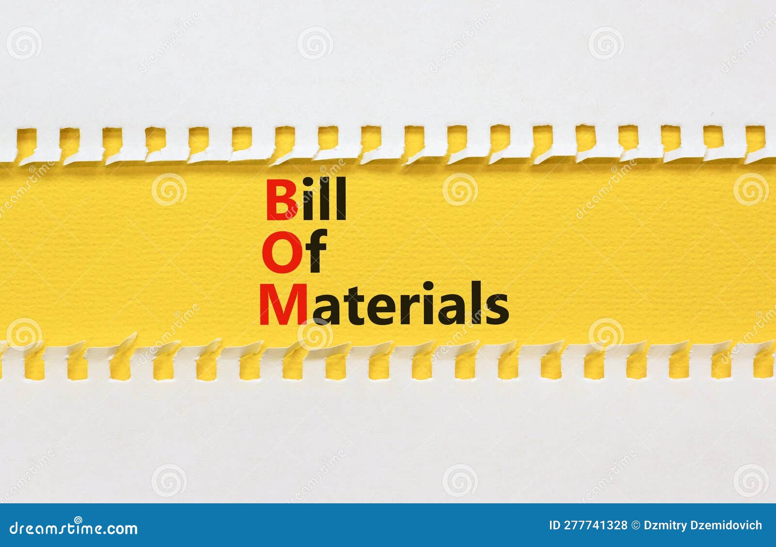 Symbole De Nomenclature Mots Concept Bom Nomenclature Sur Beau Papier