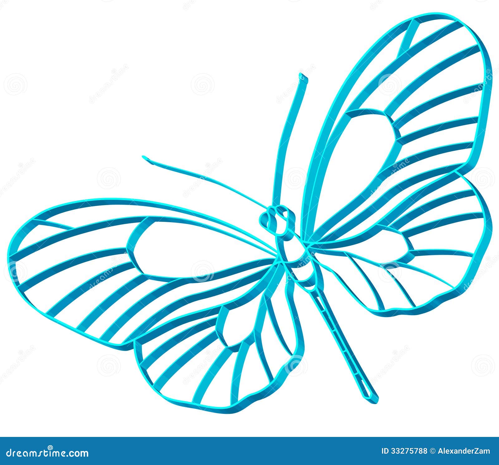 Symbole de papillon illustration de vecteur. Illustration du concept ...